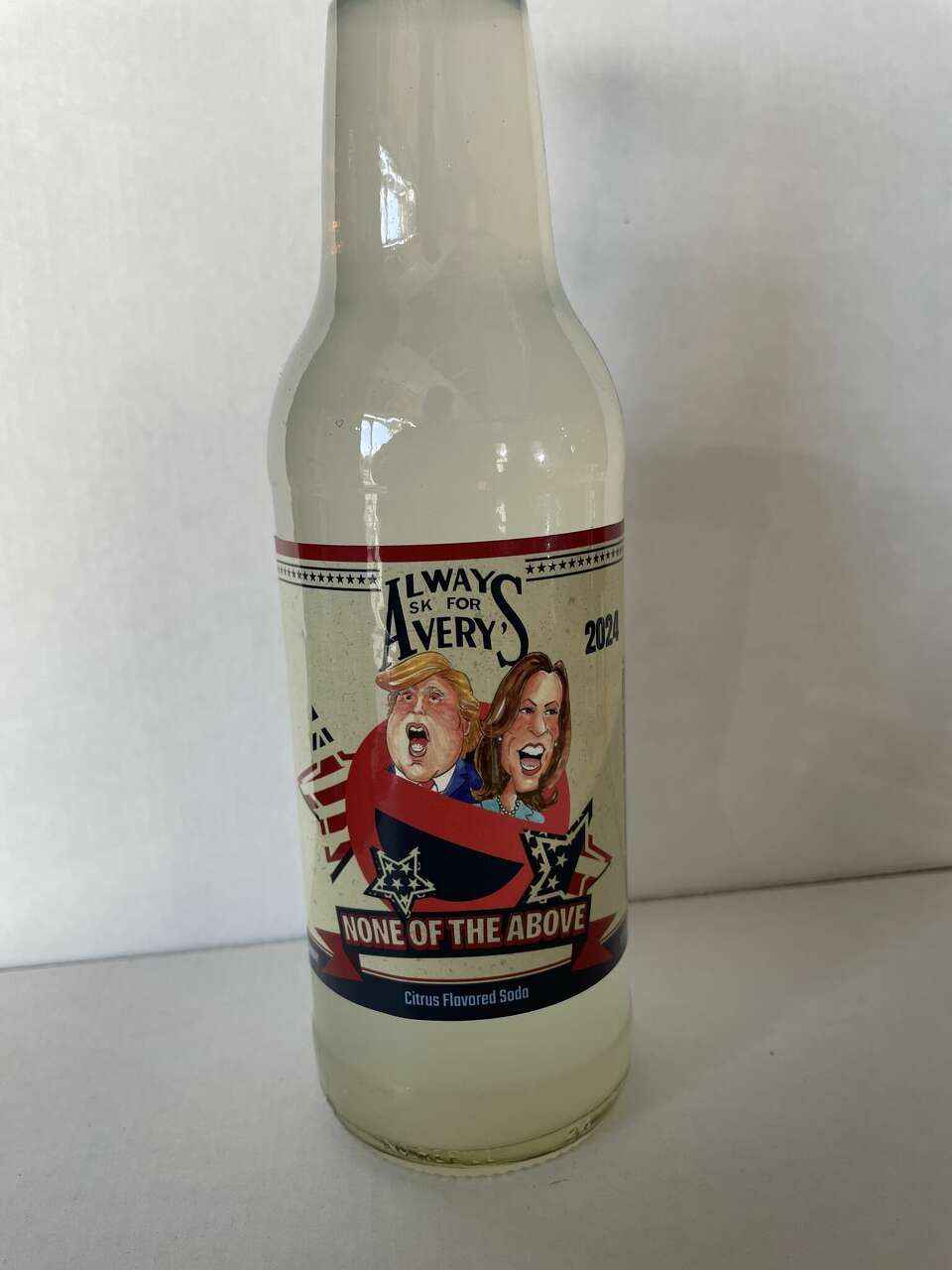 CT soda company Avery's selling sour grape-flavored Trump drink