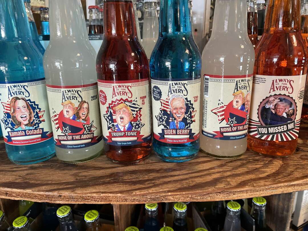 CT soda company Avery's selling sour grape-flavored Trump drink
