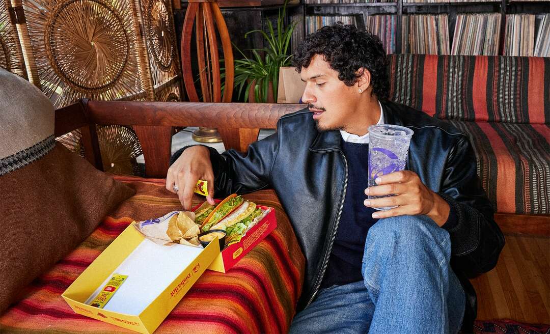 Omar Apollo and Taco Bell team up for Disha Hot sauce packets & vinyl