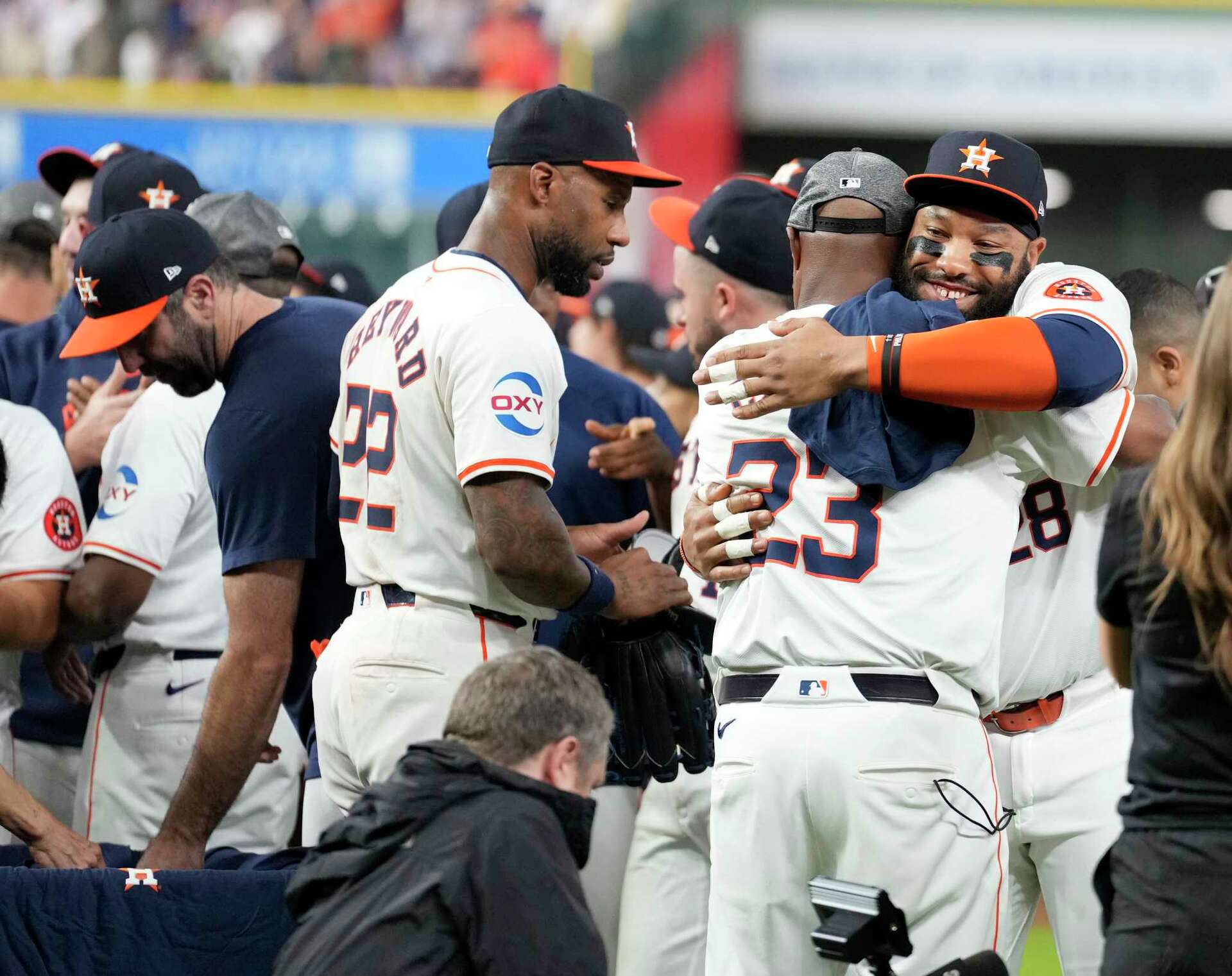 Houston Astros: Jason Heyward savors homer in division clincher