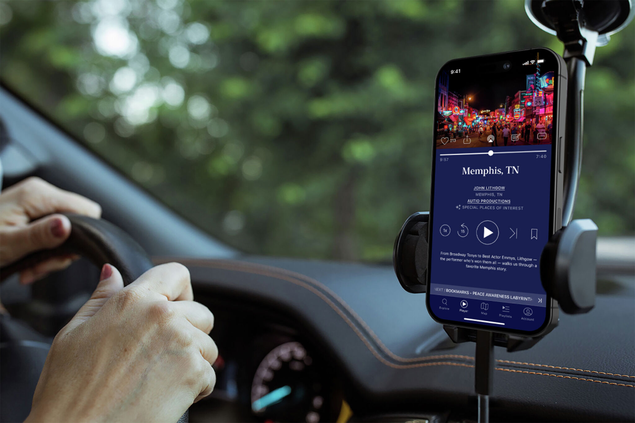 Turn daily drives and road trips into audio adventures with Autio