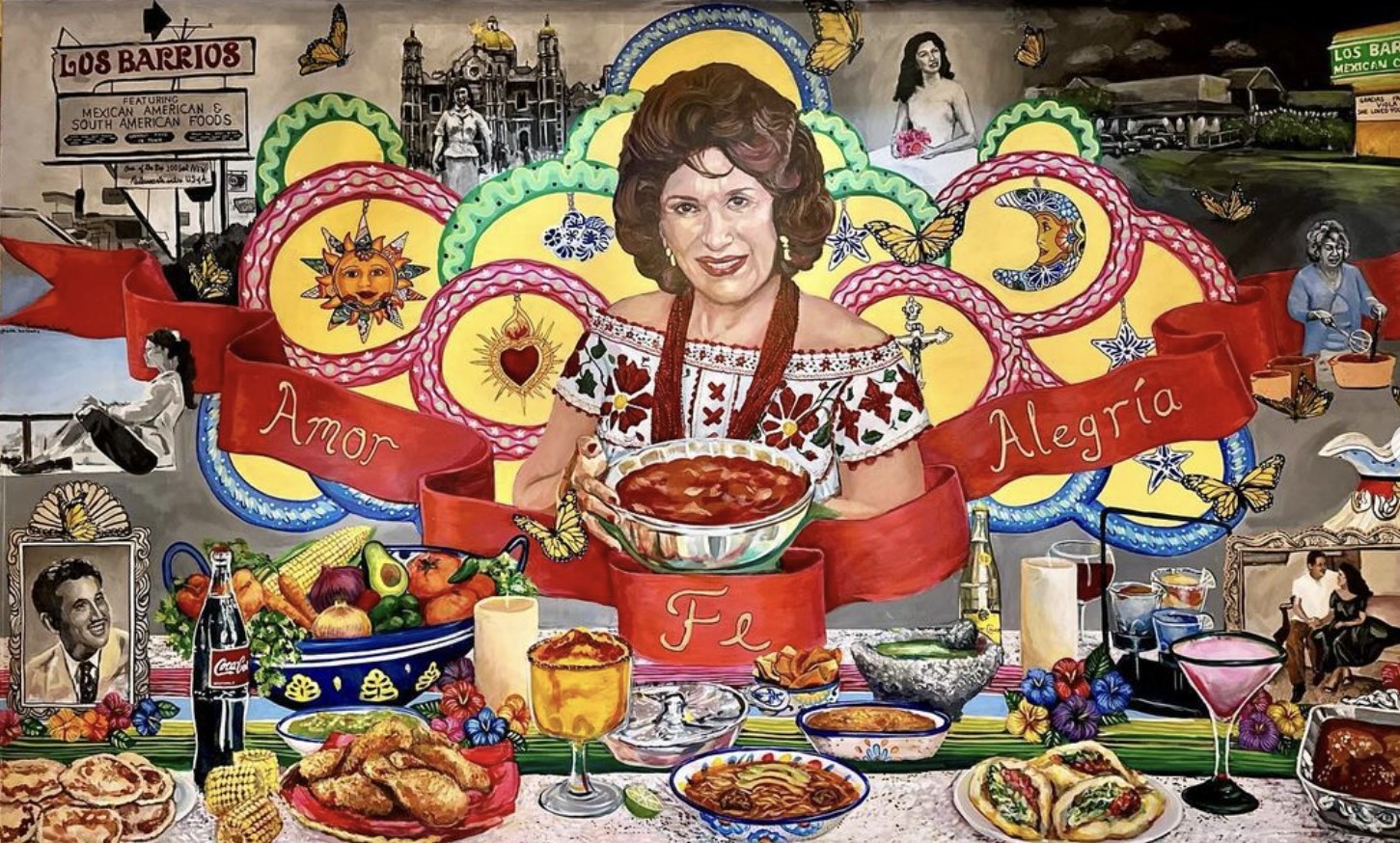 Los Barrios celebrates 45th anniversary with new mural