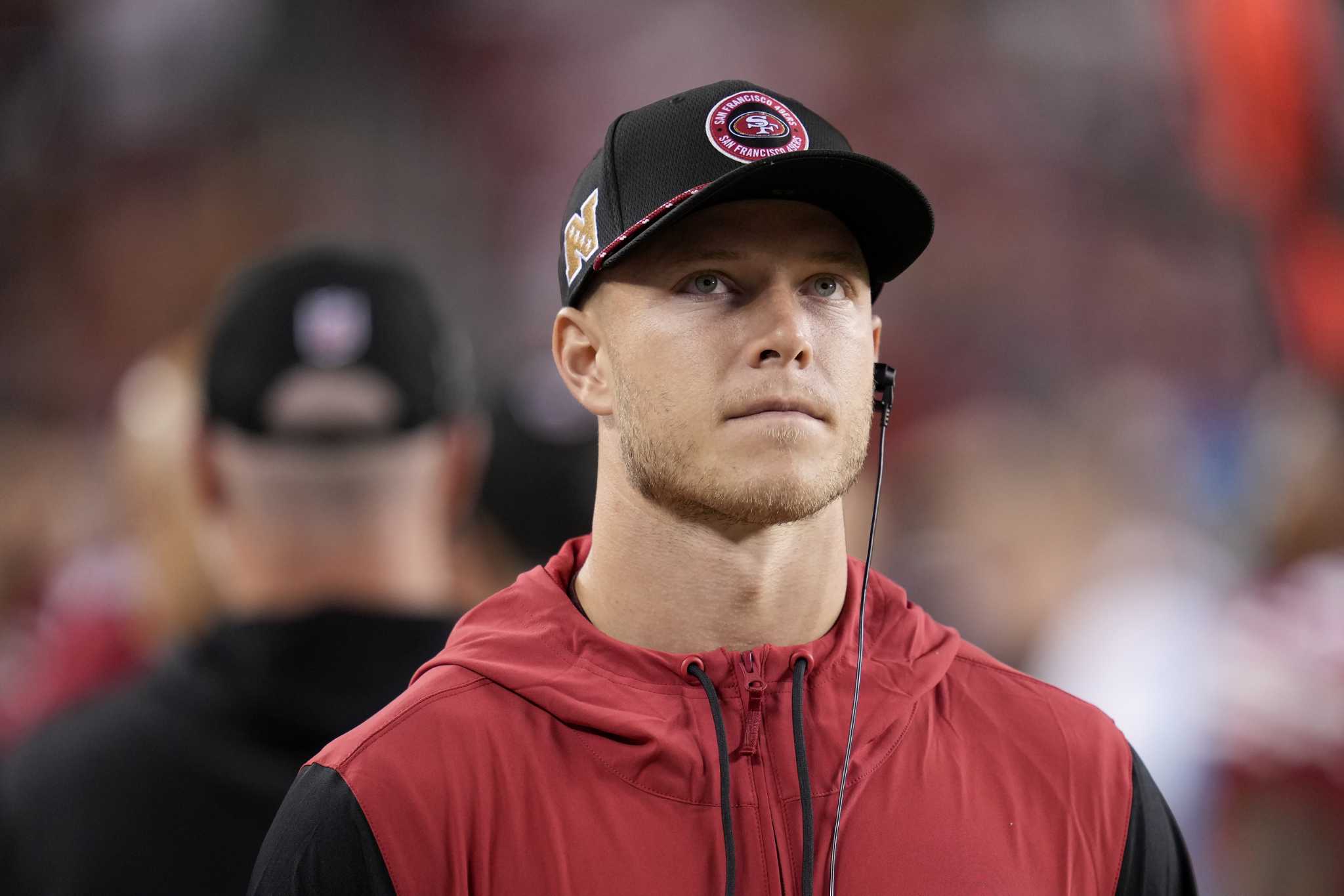 Why might 49ers’ RB Christian McCaffrey miss ‘a couple months’?