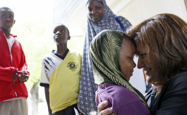Caseworkers go above and beyond to help refugees