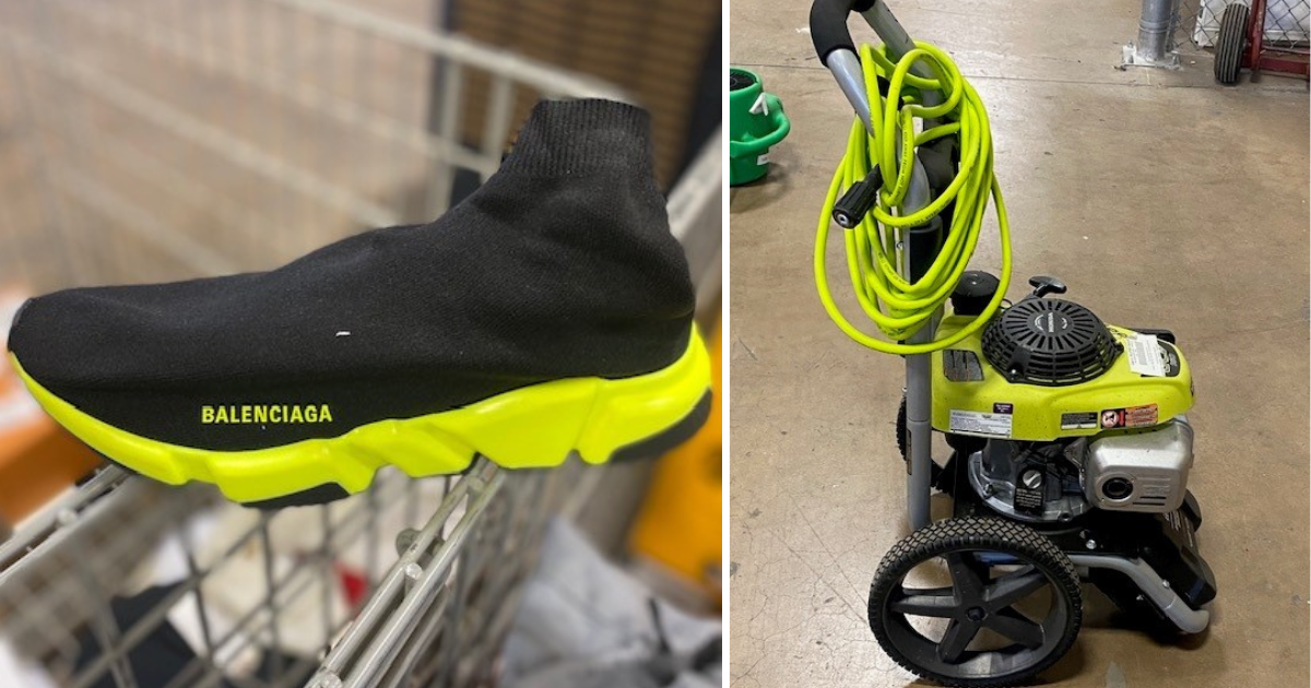 Luxury shoes, elite power tools at SAPD seized property auction