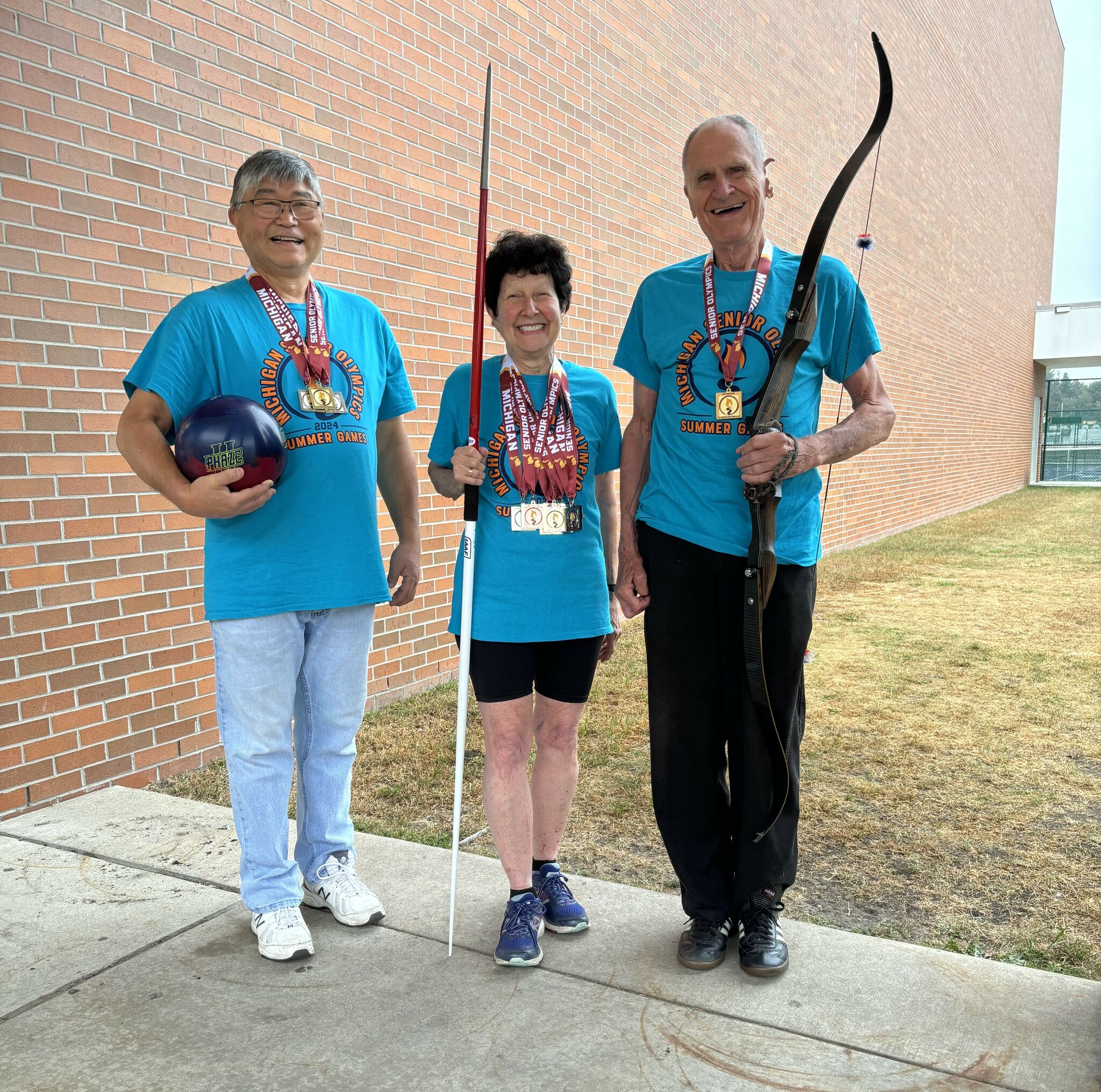 Midland athletes medal at Michigan Senior Olympics