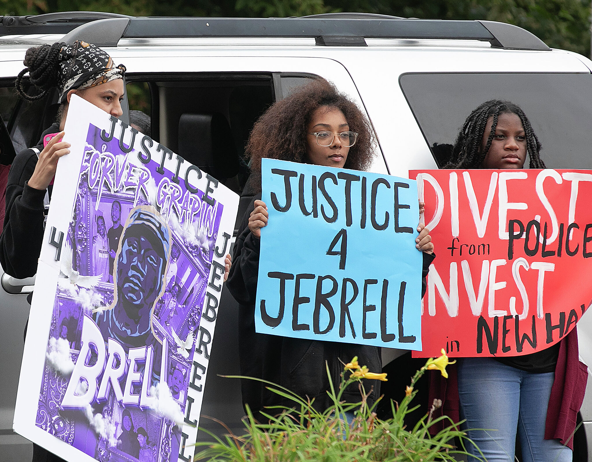 Supporters of New Haven man fatally shot by police march in protest