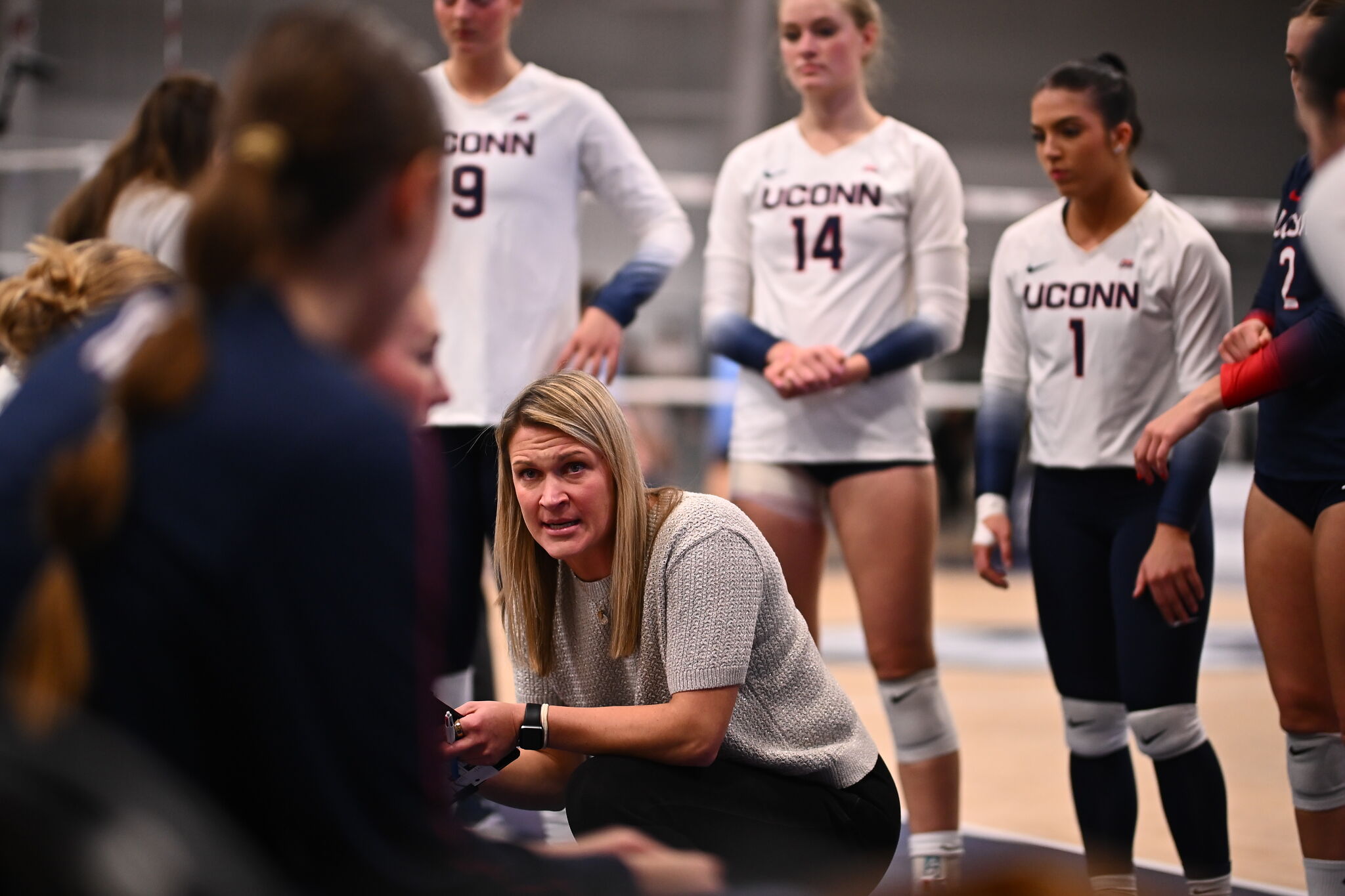 Unbeaten UConn volleyball thriving at new on-campus facility