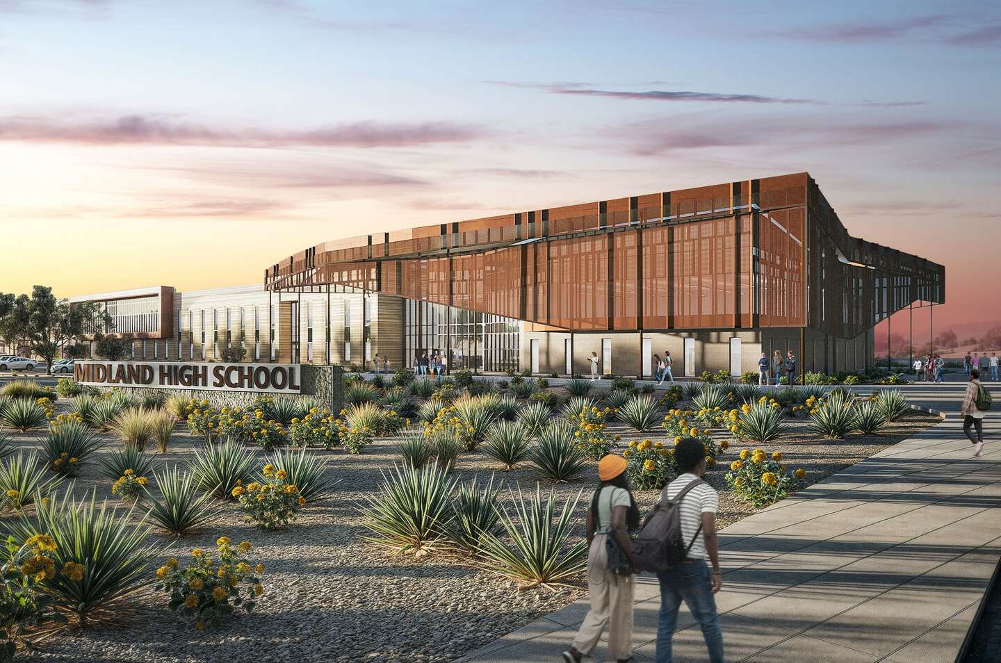 Midland ISD reveals new high school designs, opening in 2028