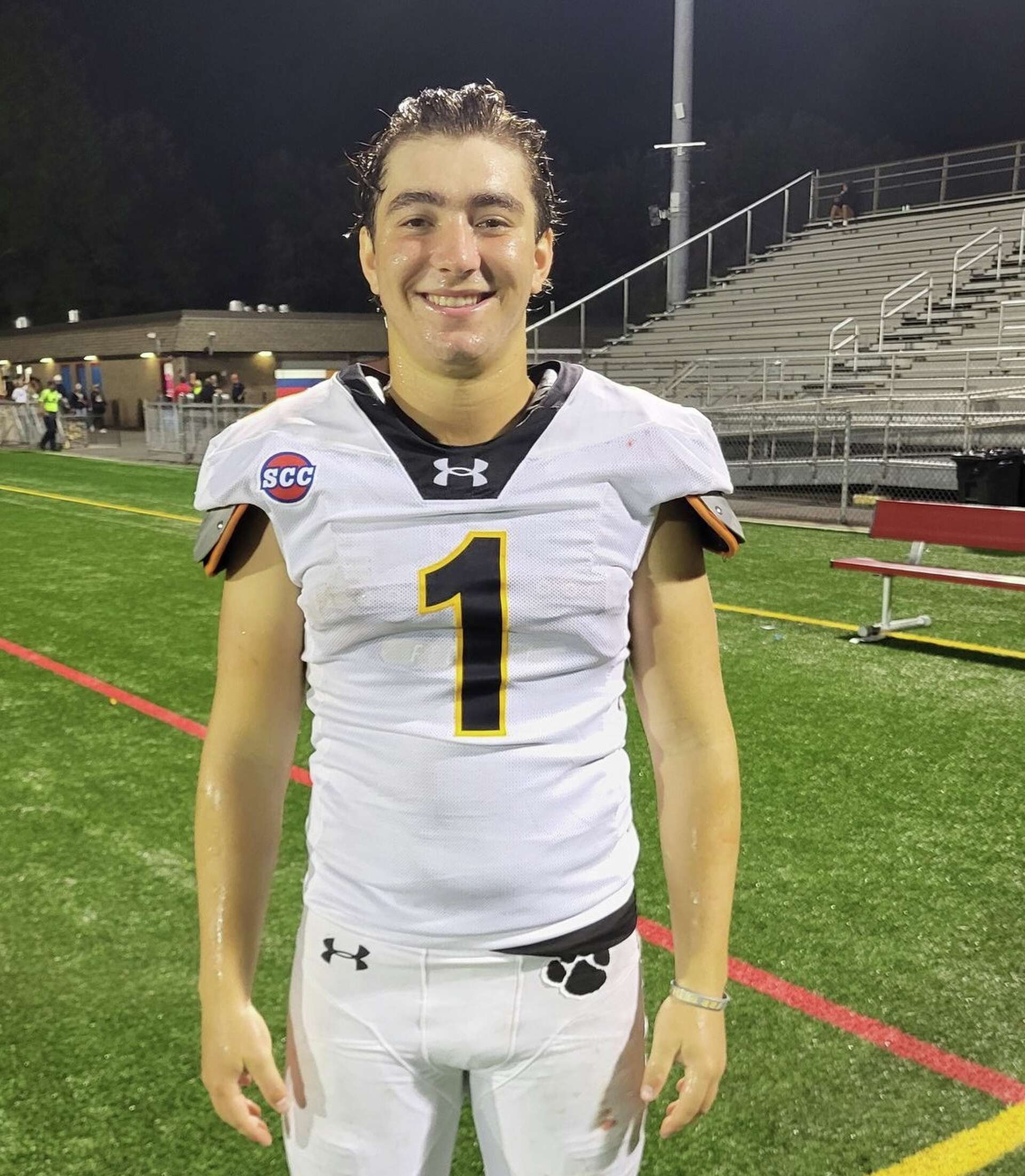 Daniel Hand High School wears down tough Berlin football team