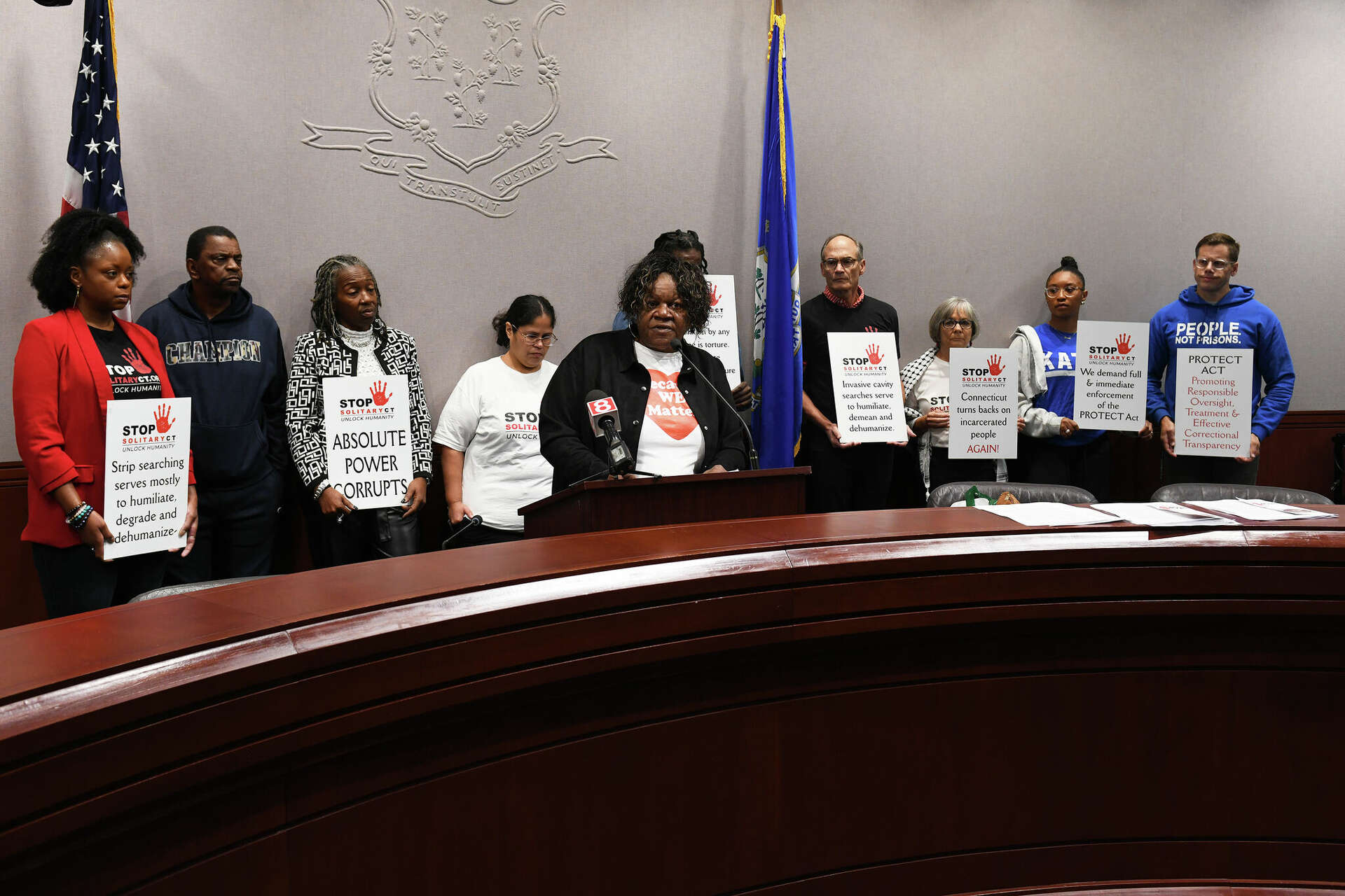 Former CT prison guard and advocates demand change in prisons