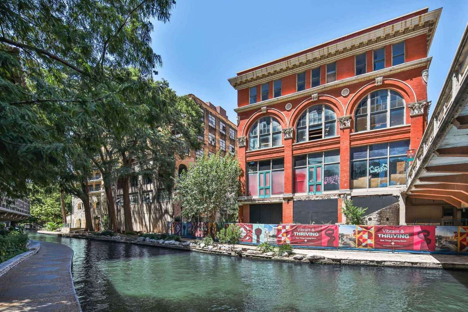 Empty historic San Antonio River Walk buildings up for sale by Soledad