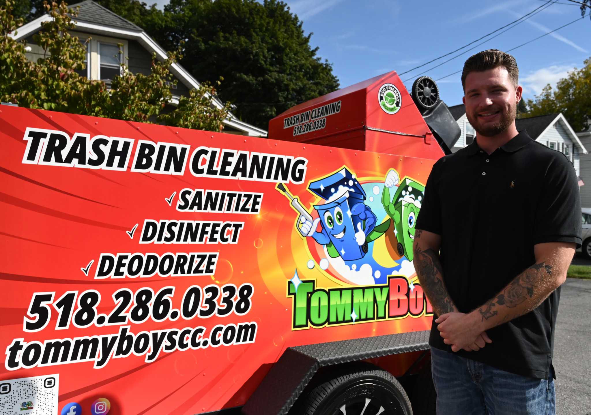 For TommyBoys CC trash can cleaning in Troy, the stinkier the better