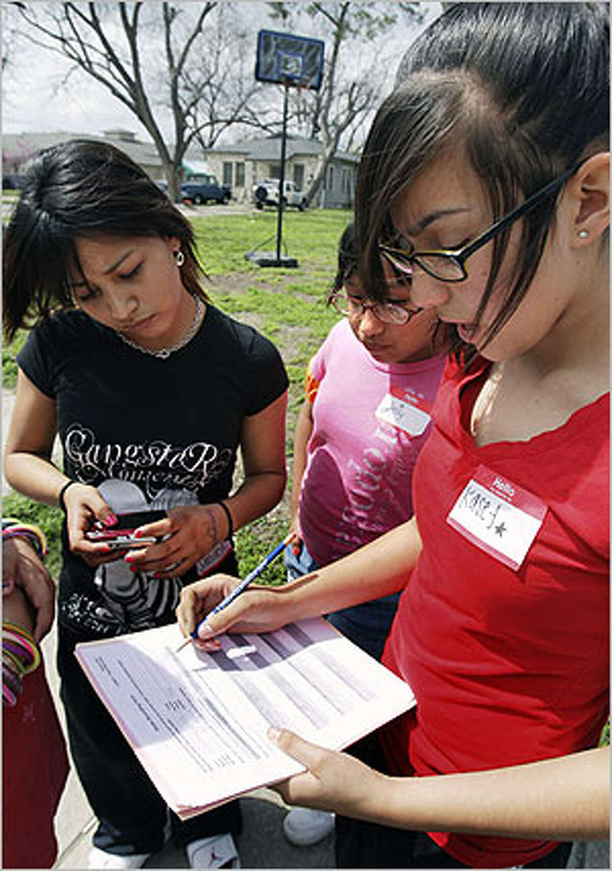 Girls involved in project to promote physical activity