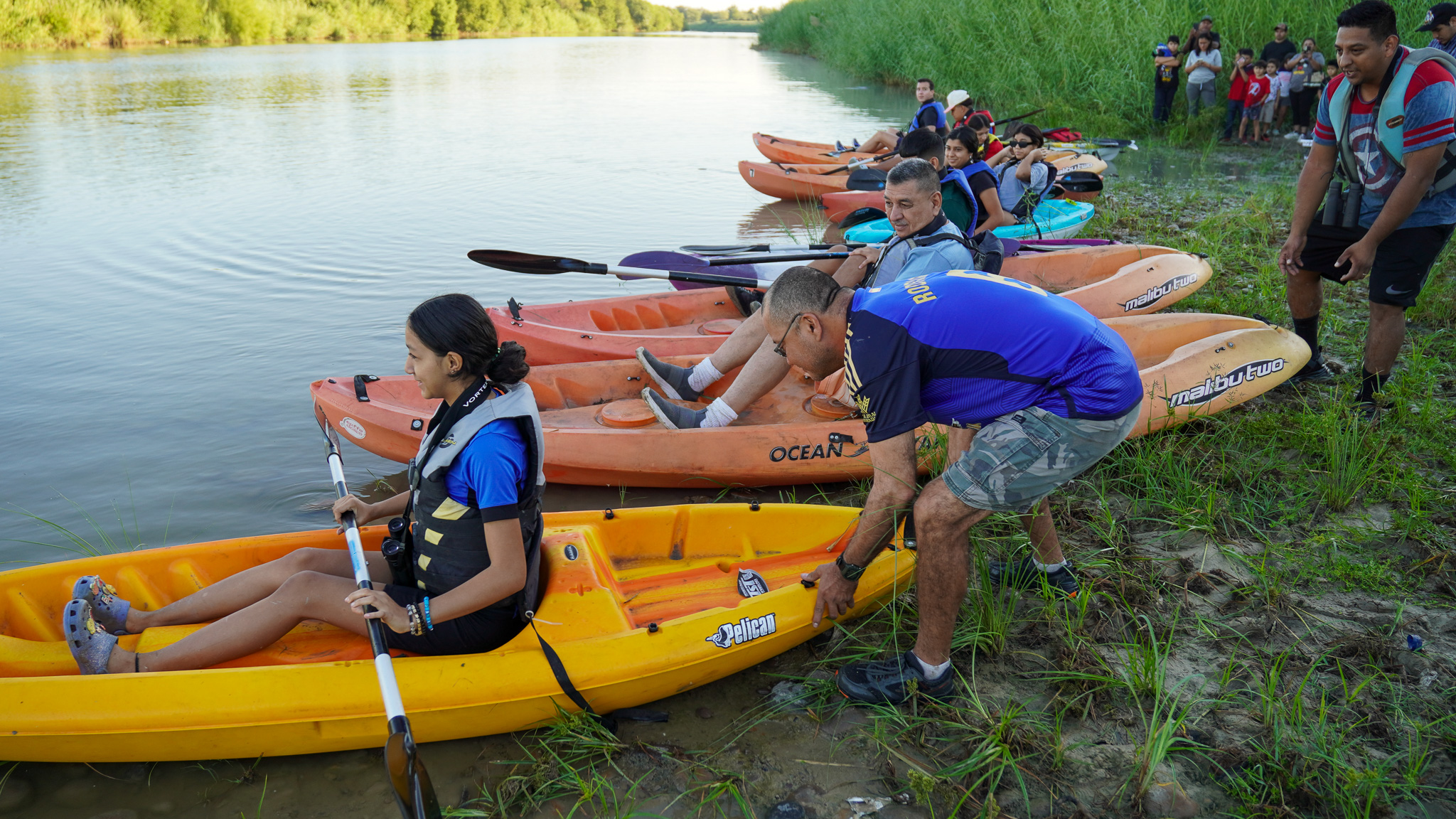 South Laredo students kayak on Rio Grande in community event