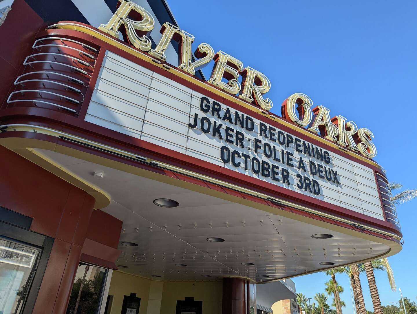 River Oaks Theatre in Houston reopens with 'Joker: Folie à Deux'