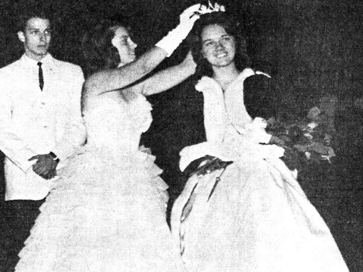 Linda Patulski crowned MHS 1964 homecoming queen