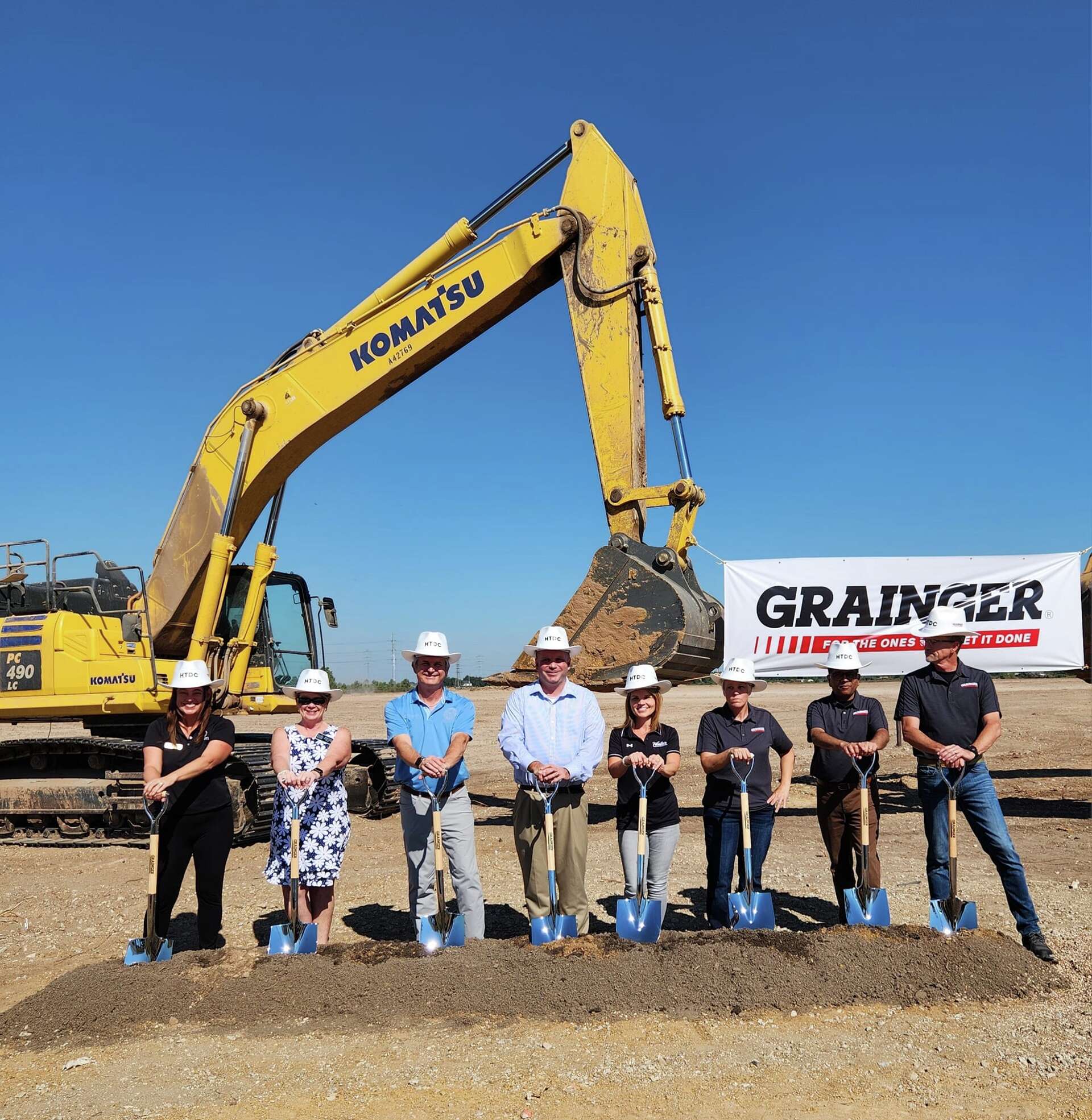 Grainger breaks ground on huge distribution center in Hockley