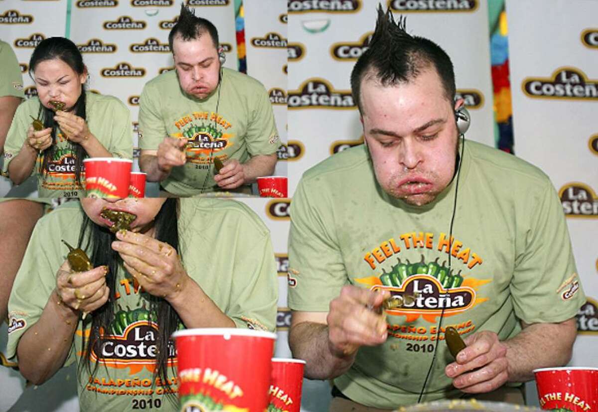 Jalape?o-eating contest comes down to the last stem