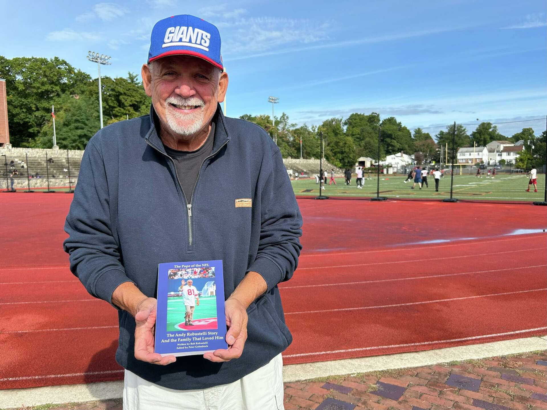 Bob Robustelli honors father Andy in new book 'The Pope of the NFL'