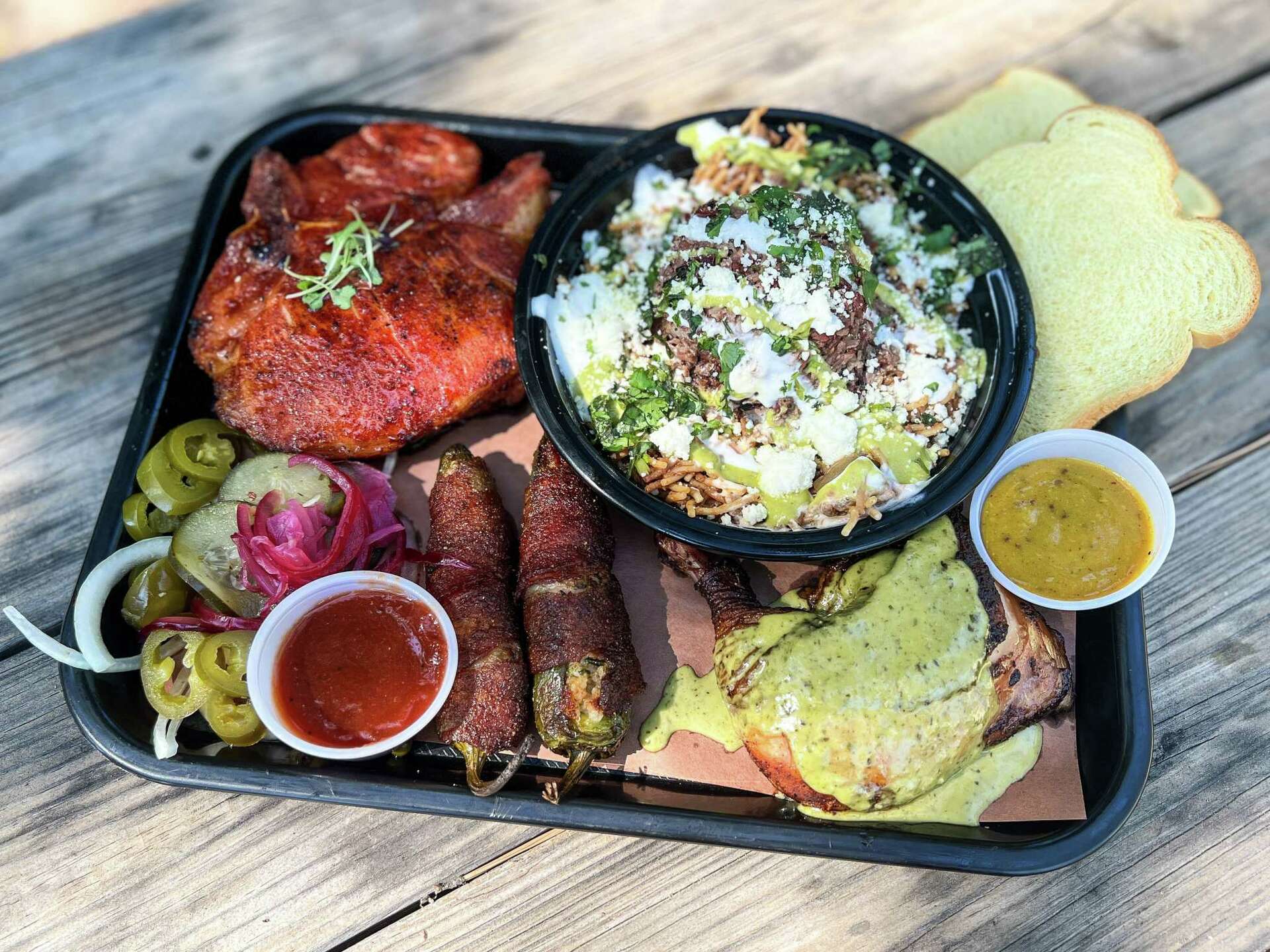 Rosemeyer Bar-B-Q in Spring is serving an eclectic menu
