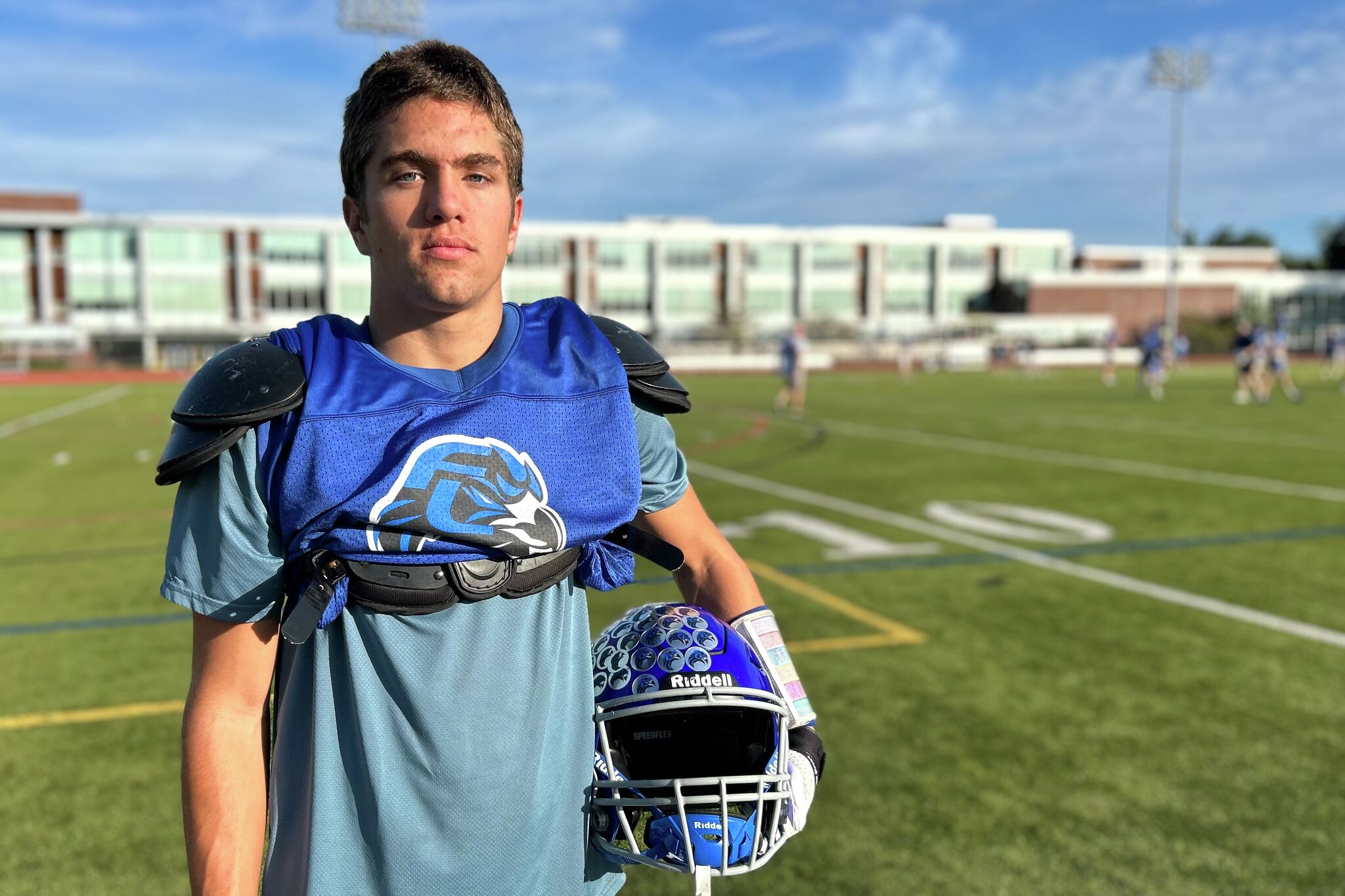 Toothaker leading Ludlowe football team in search of CIAC playoff bid