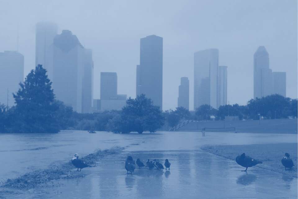 Why are Houston's waterways called 'bayous' not 'rivers'?