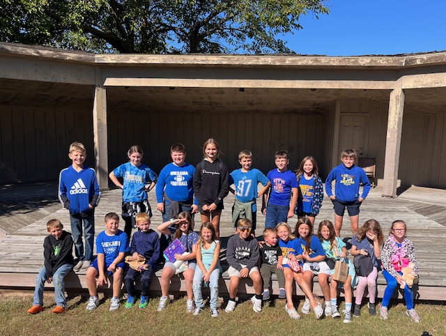 Onekama students visit White Pine Village