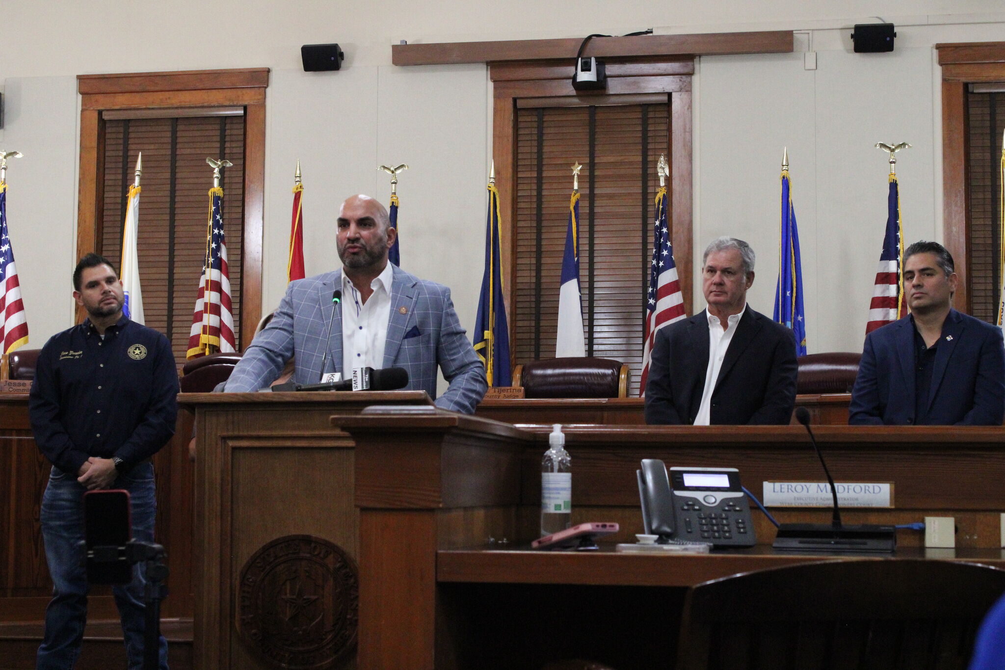 Webb County officials celebrate $300M Bridge 4/5 approval