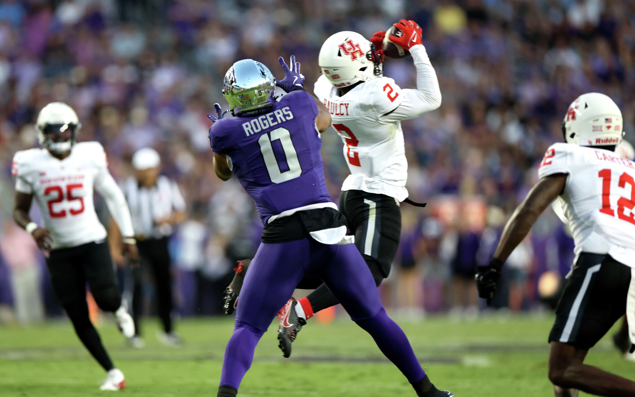 UH football: A.J. Haulcy named Big 12 Defensive Player of the Week