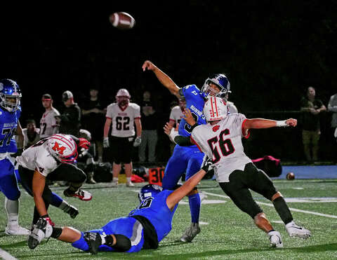 Bunnell football defeats Masuk for first time since 2018 in SWC game
