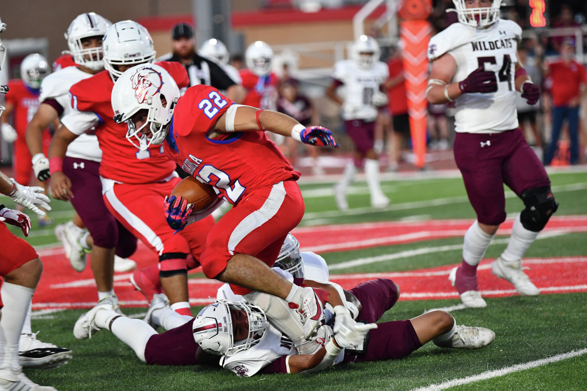 Coahoma football's Vineyard, Wells earn 3A all-state honors