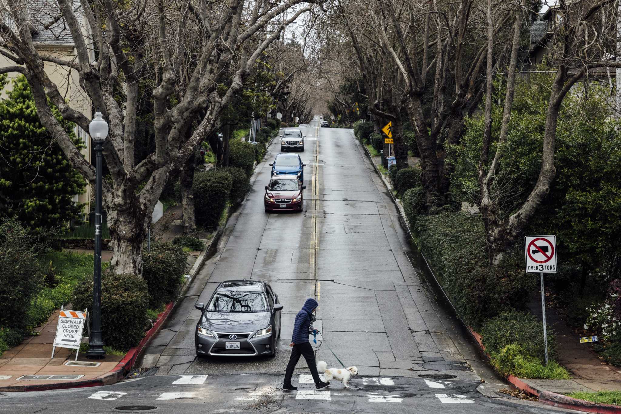 Two injured after crash on one of Berkeley’s steepest streets