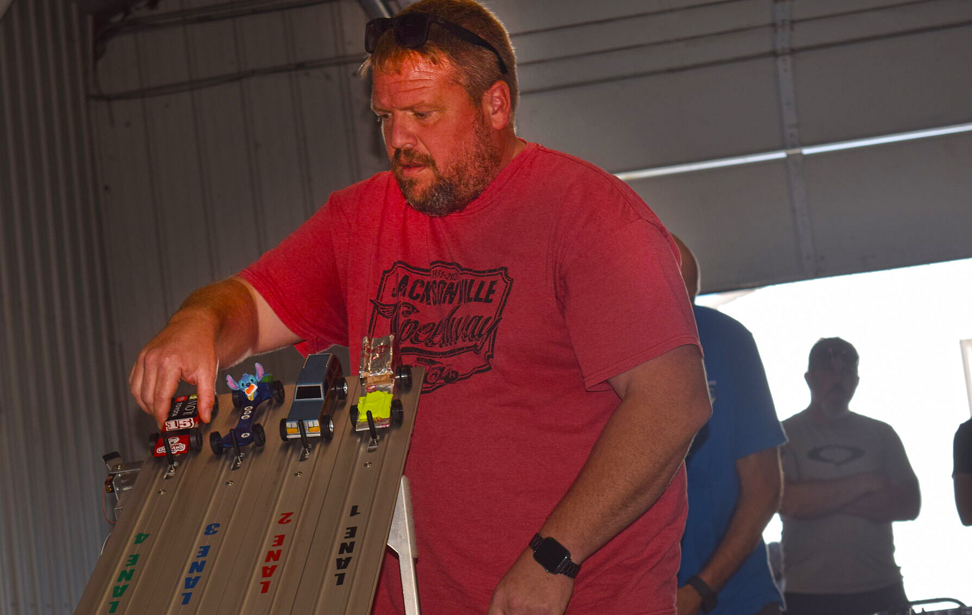 Jacksonville Speedway hosts pinewood derby race