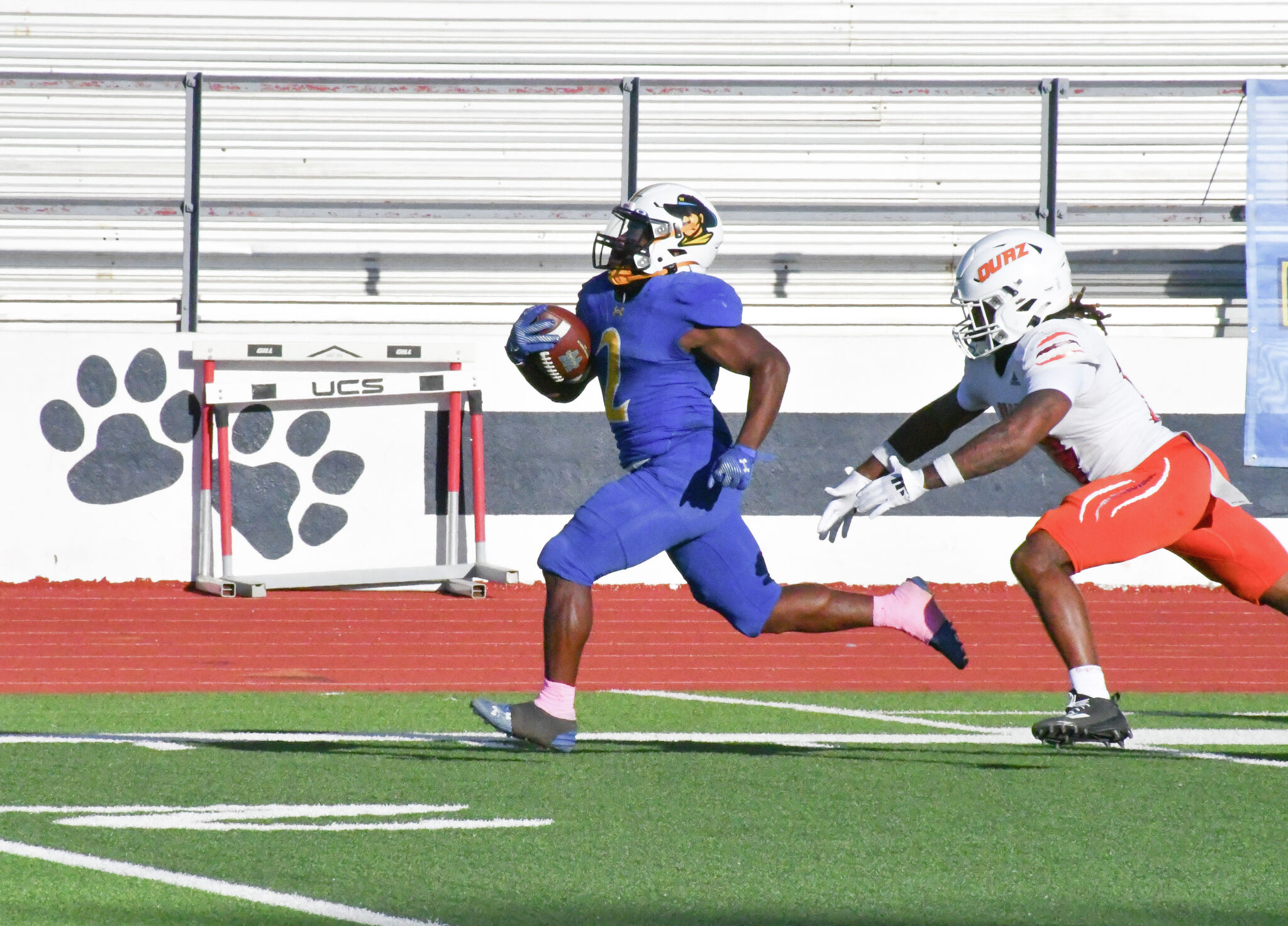 Wayland football defeated by OUAZ in Barron's record-breaking game