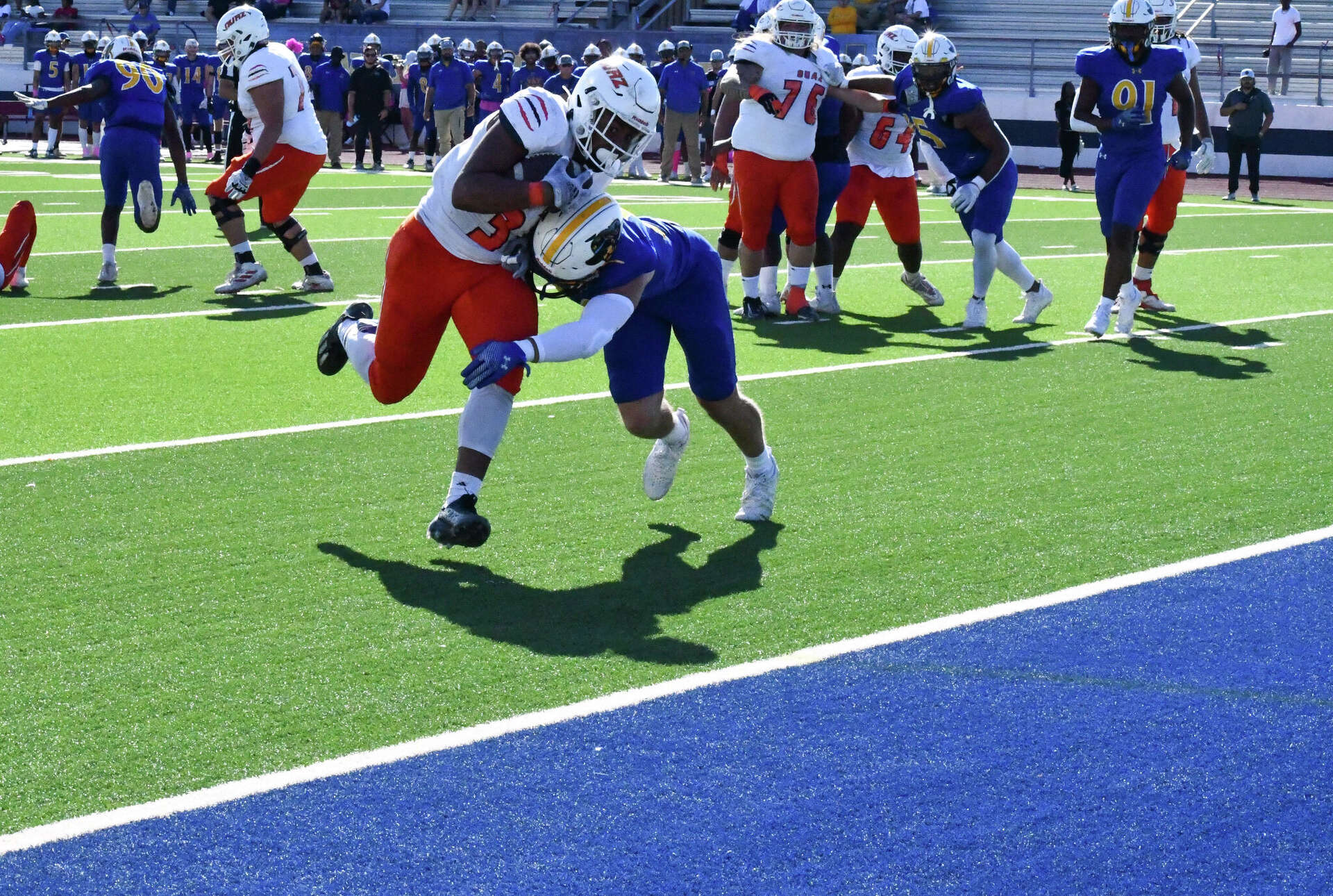 Wayland football defeated by OUAZ in Barron's record-breaking game