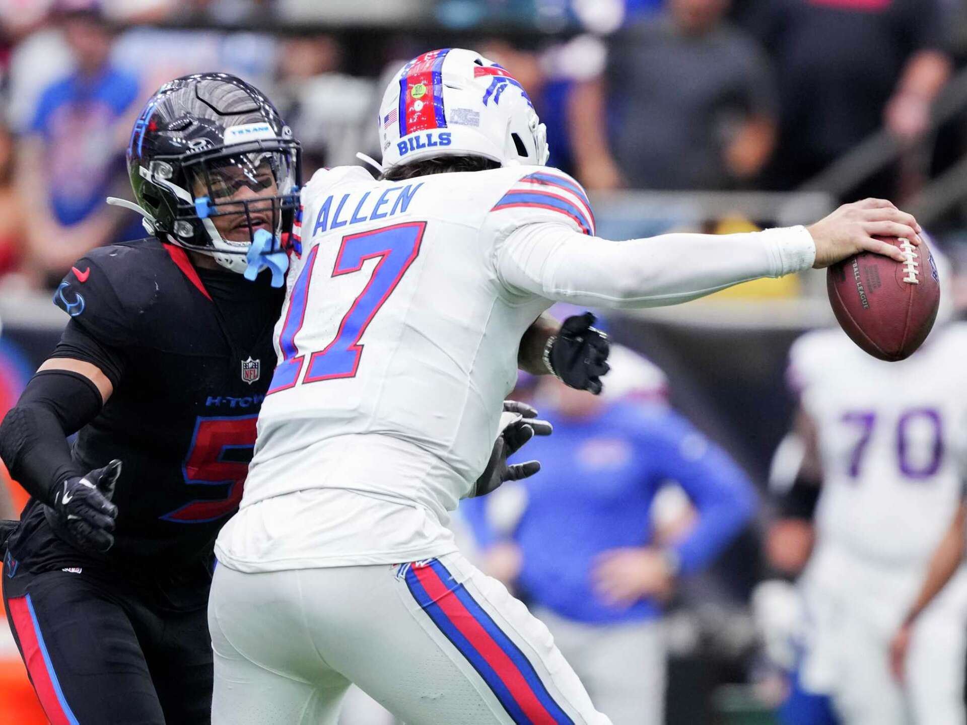 Houston Texans film room: Defense puts pressure on Josh Allen