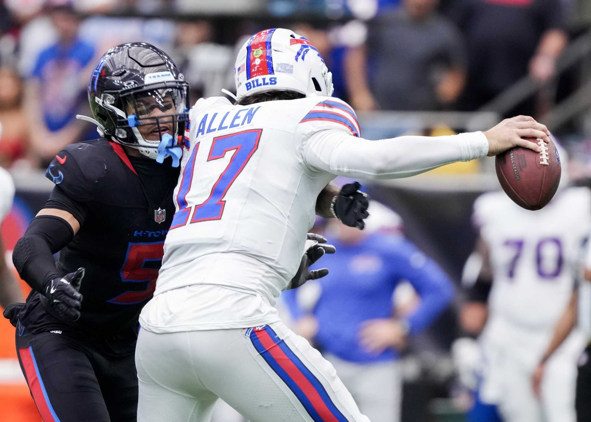 Houston Texans film room: Defense puts pressure on Josh Allen