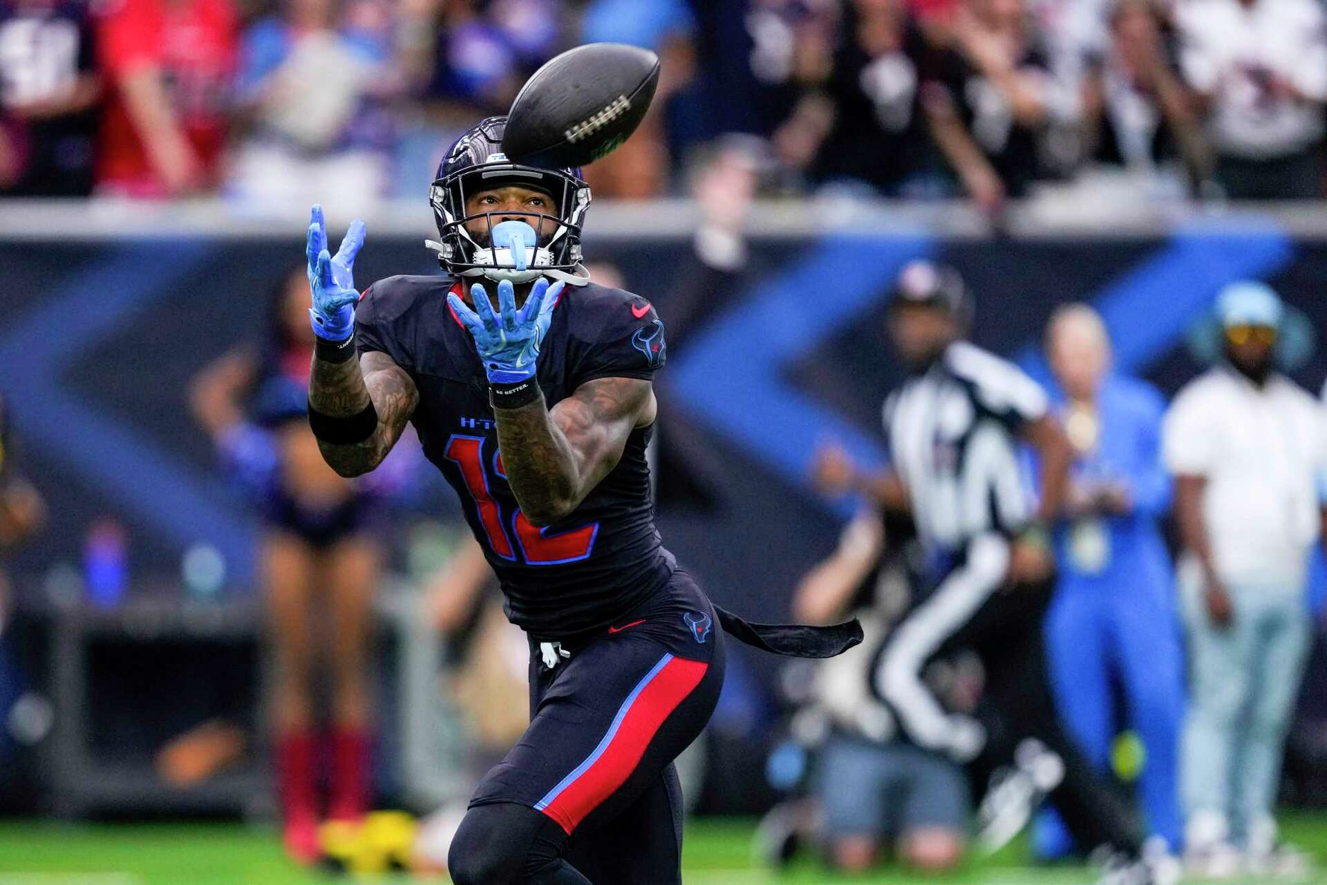 Houston Texans' Nico Collins returns to practice. Will he play?