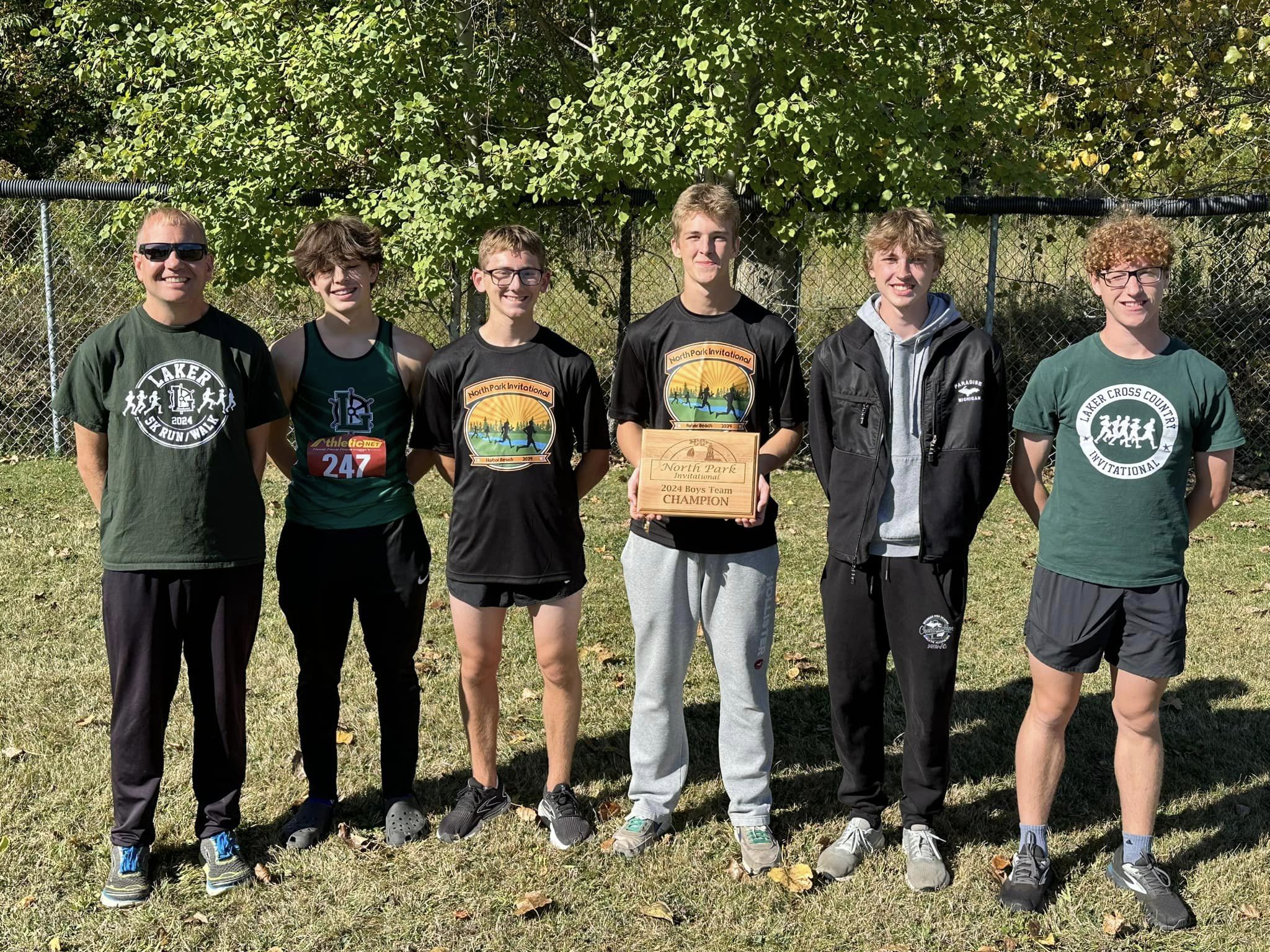 Laker boys, Ubly girls cross country win North Park Invite