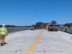 The M-30 Bridge over the Tobacco River between Midland opens Monday