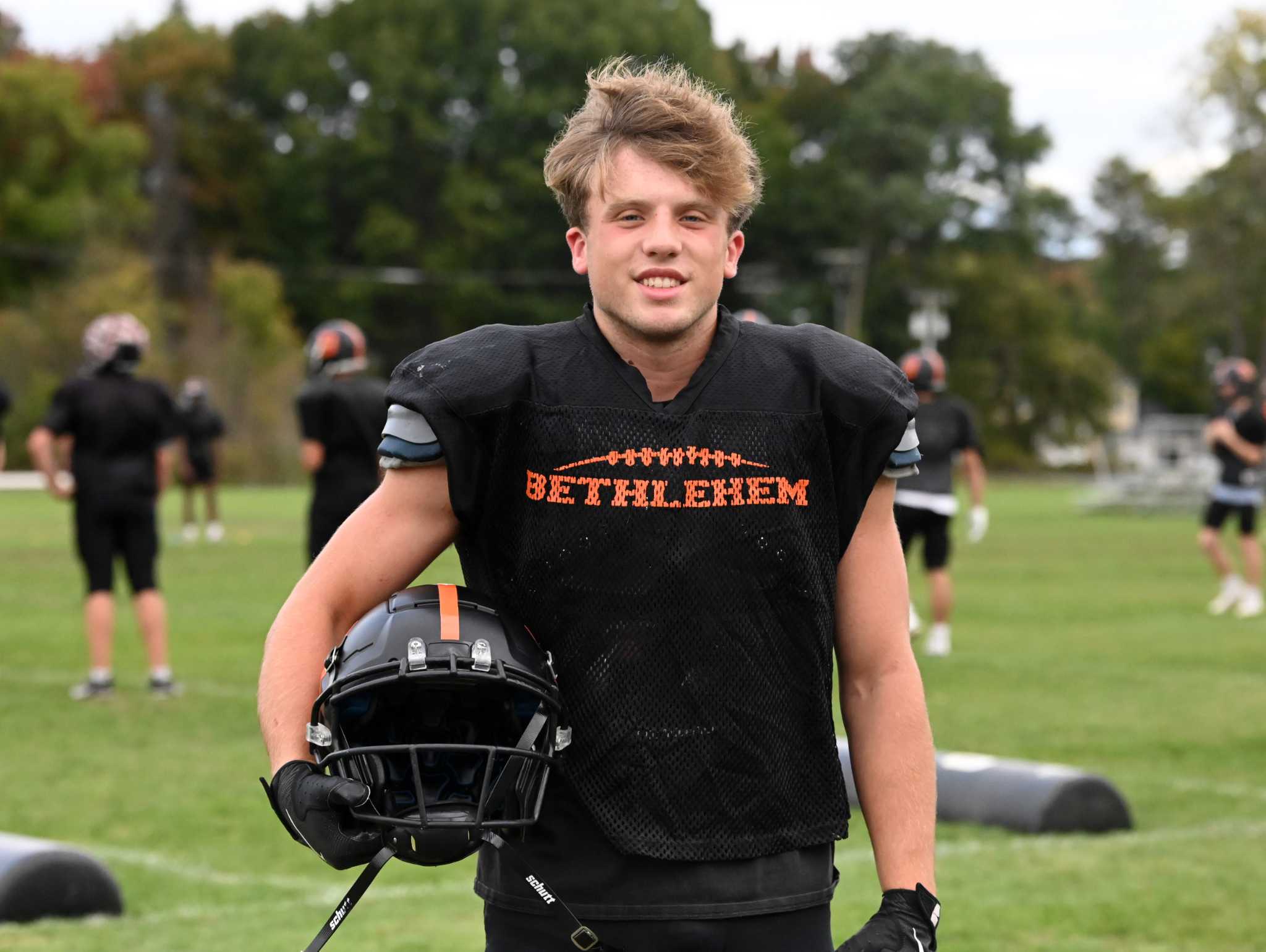 Bethlehem running back Jay Felio loving his senior season