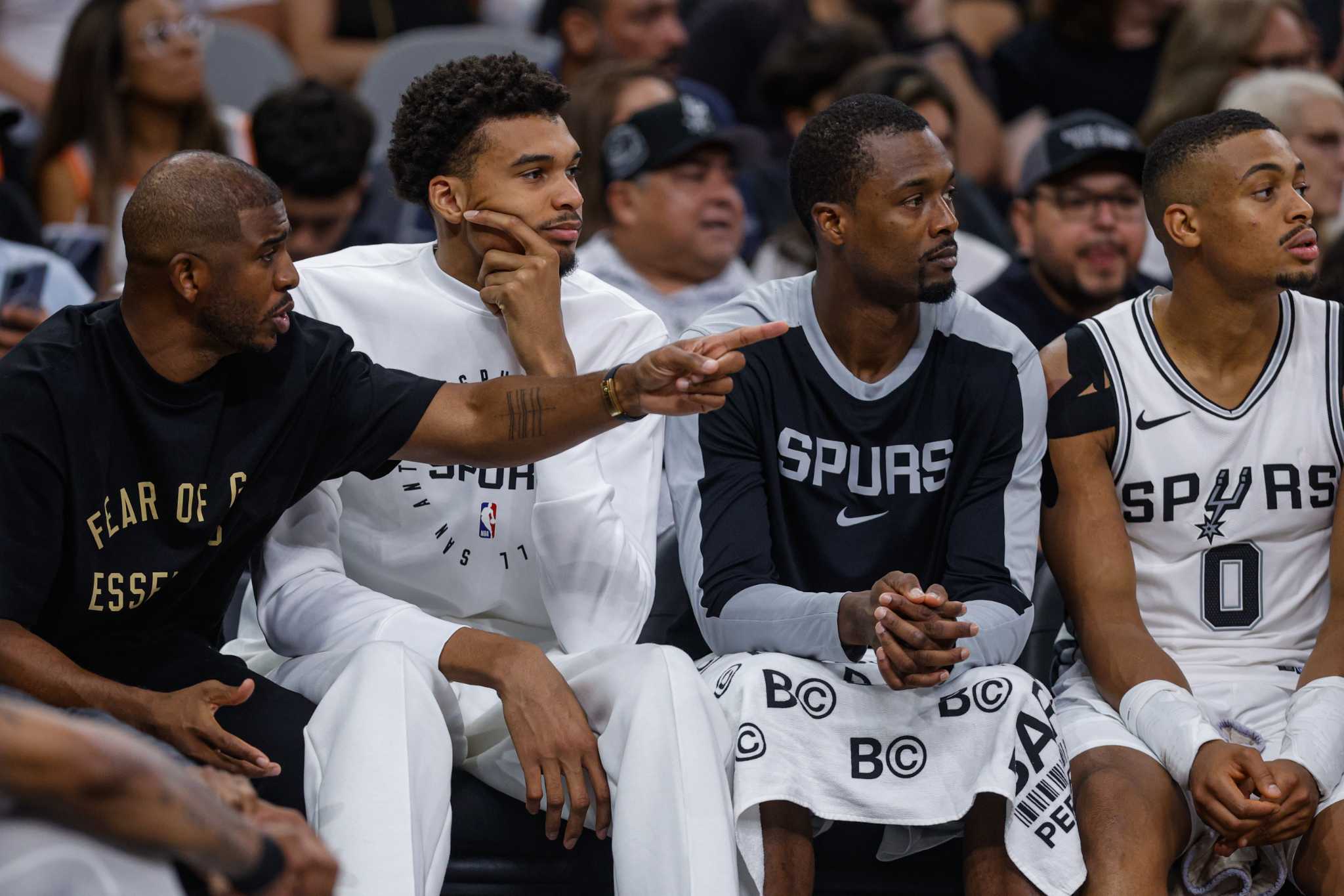 Spurs' chemistry project ongoing as season opener nears