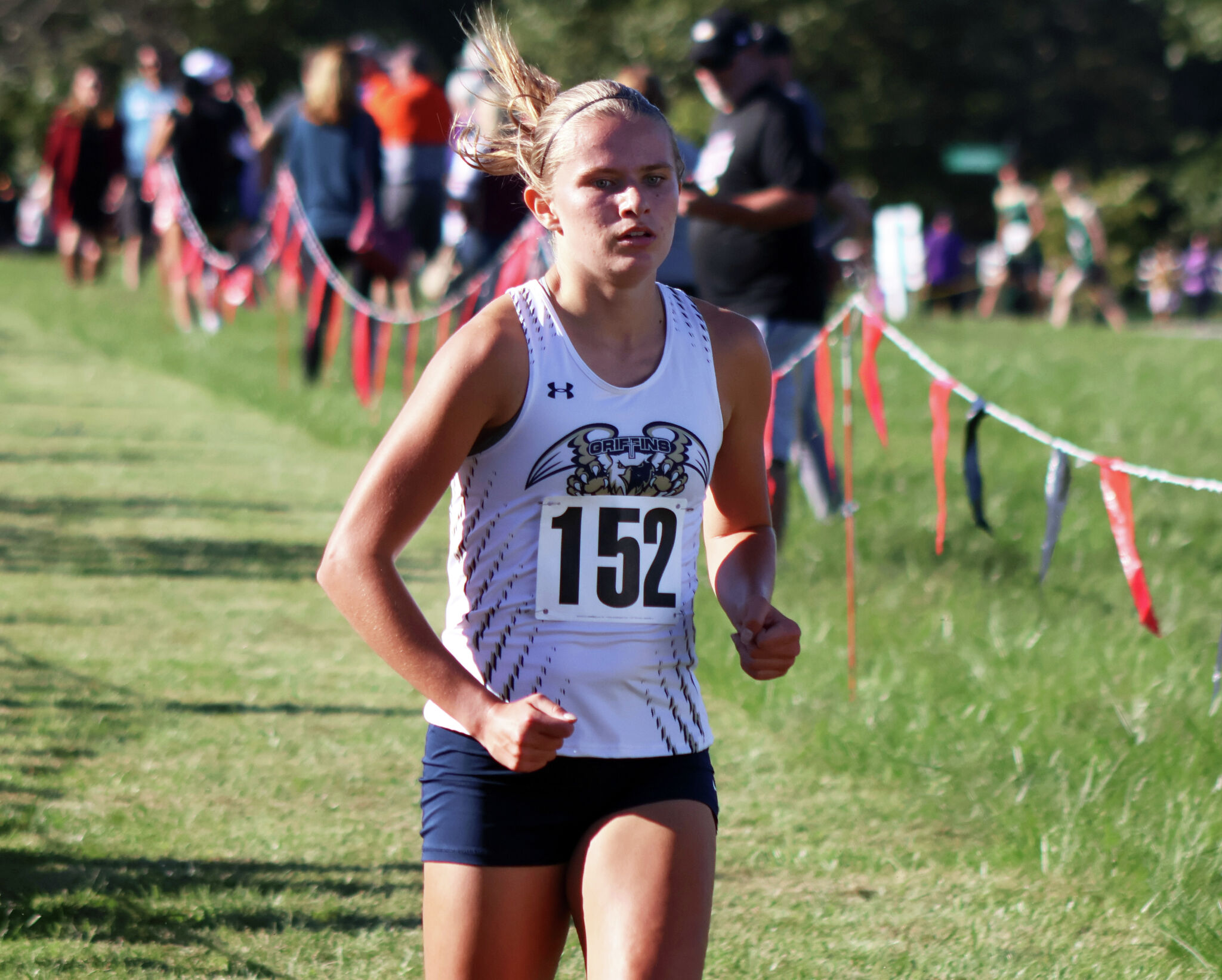 Elena Rybak, Father McGivney girls run to Madison County titles