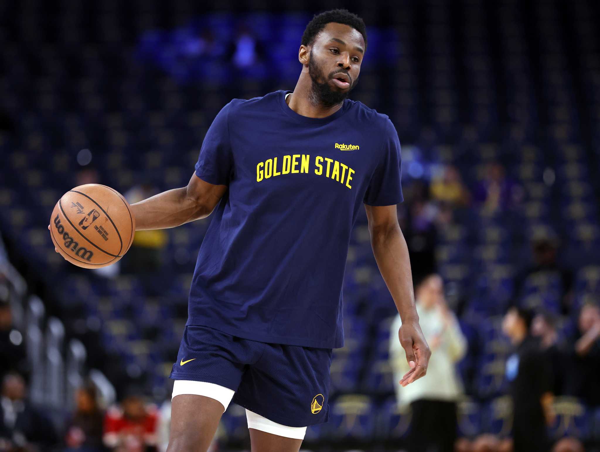 Warriors’ Wiggins not worried he’s fallen behind despite missing camp