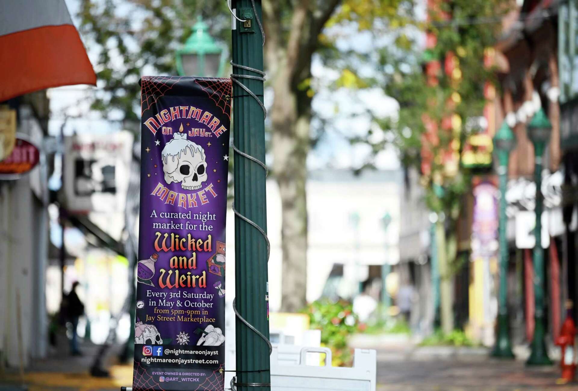 Schenectady's Jay Street takes on spooky vibe for new festival