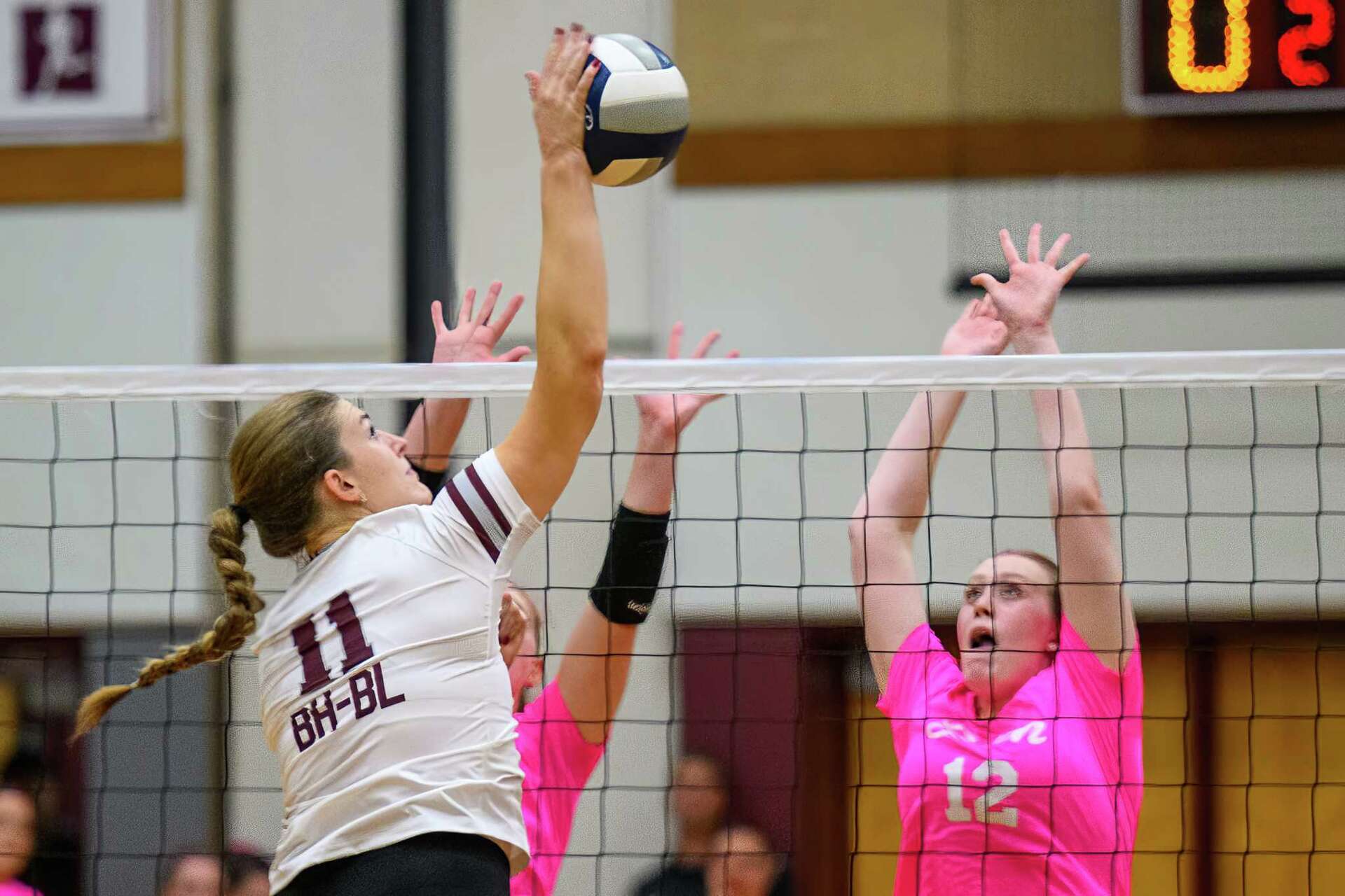 Sarah Robbins is in middle of the action in Burnt Hills title chase