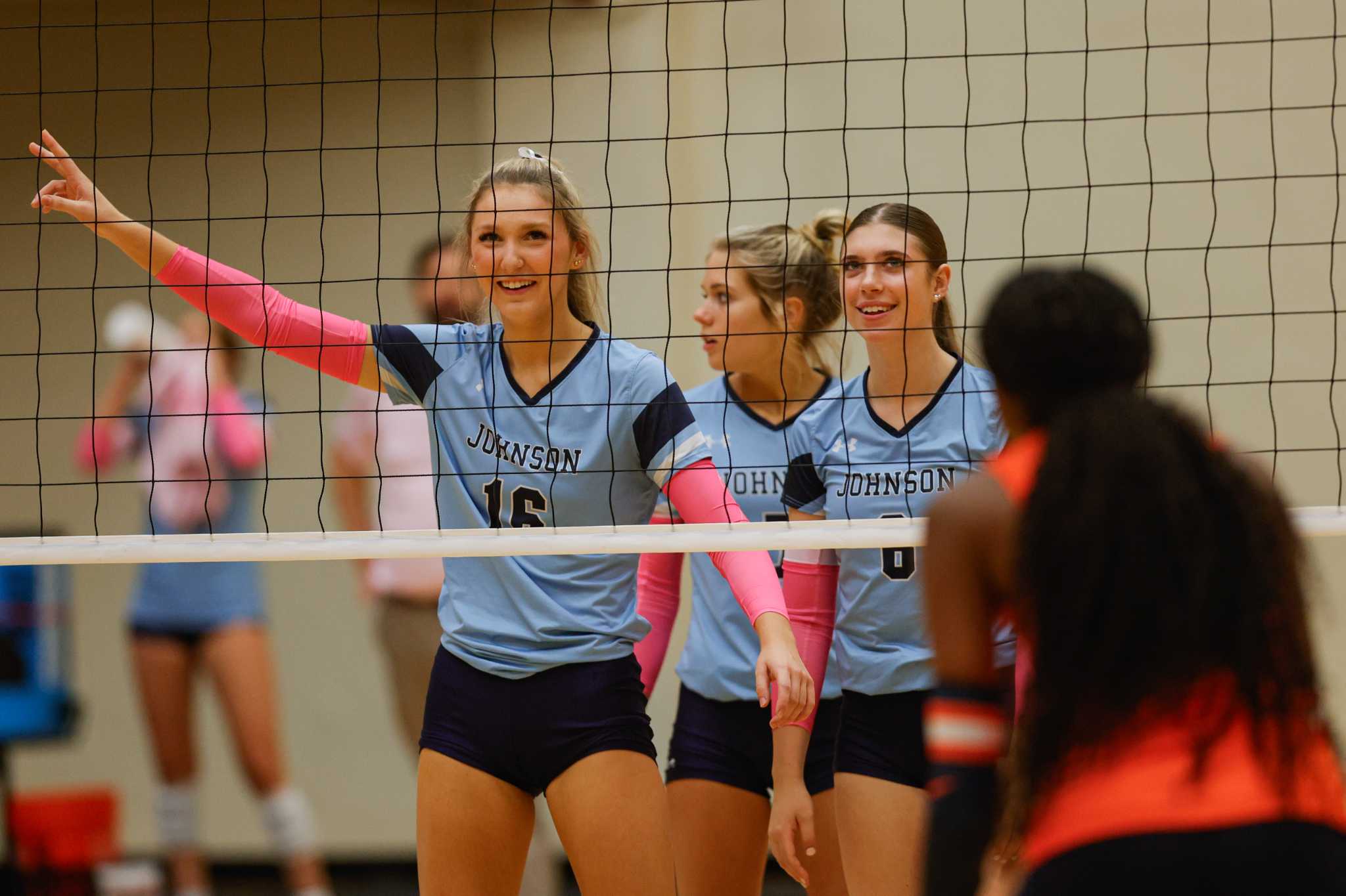 Johnson volleyball finding steady ground after defeating Brandeis