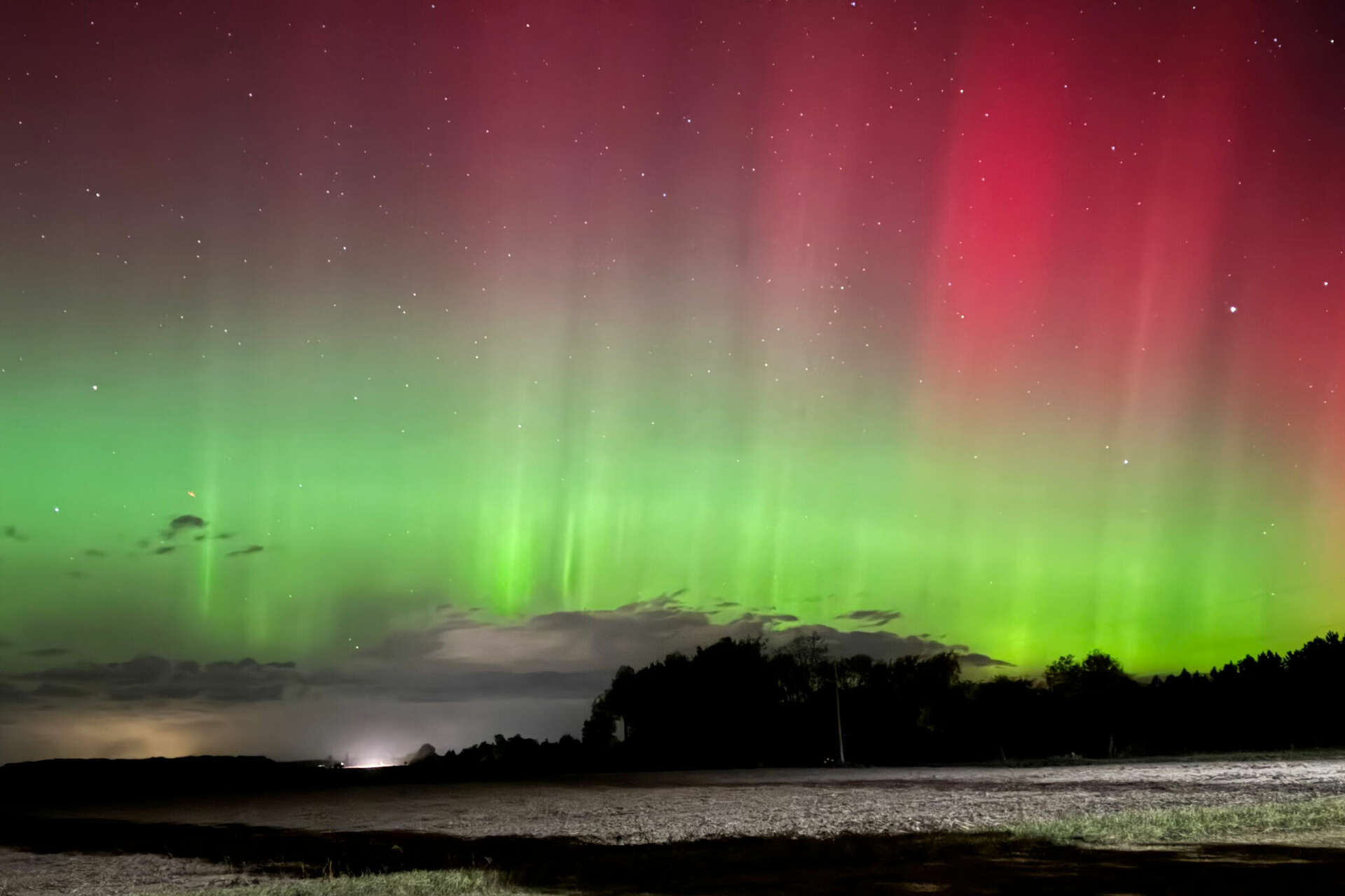 NOAA: Northern lights view line map for Thursday, Oct. 10