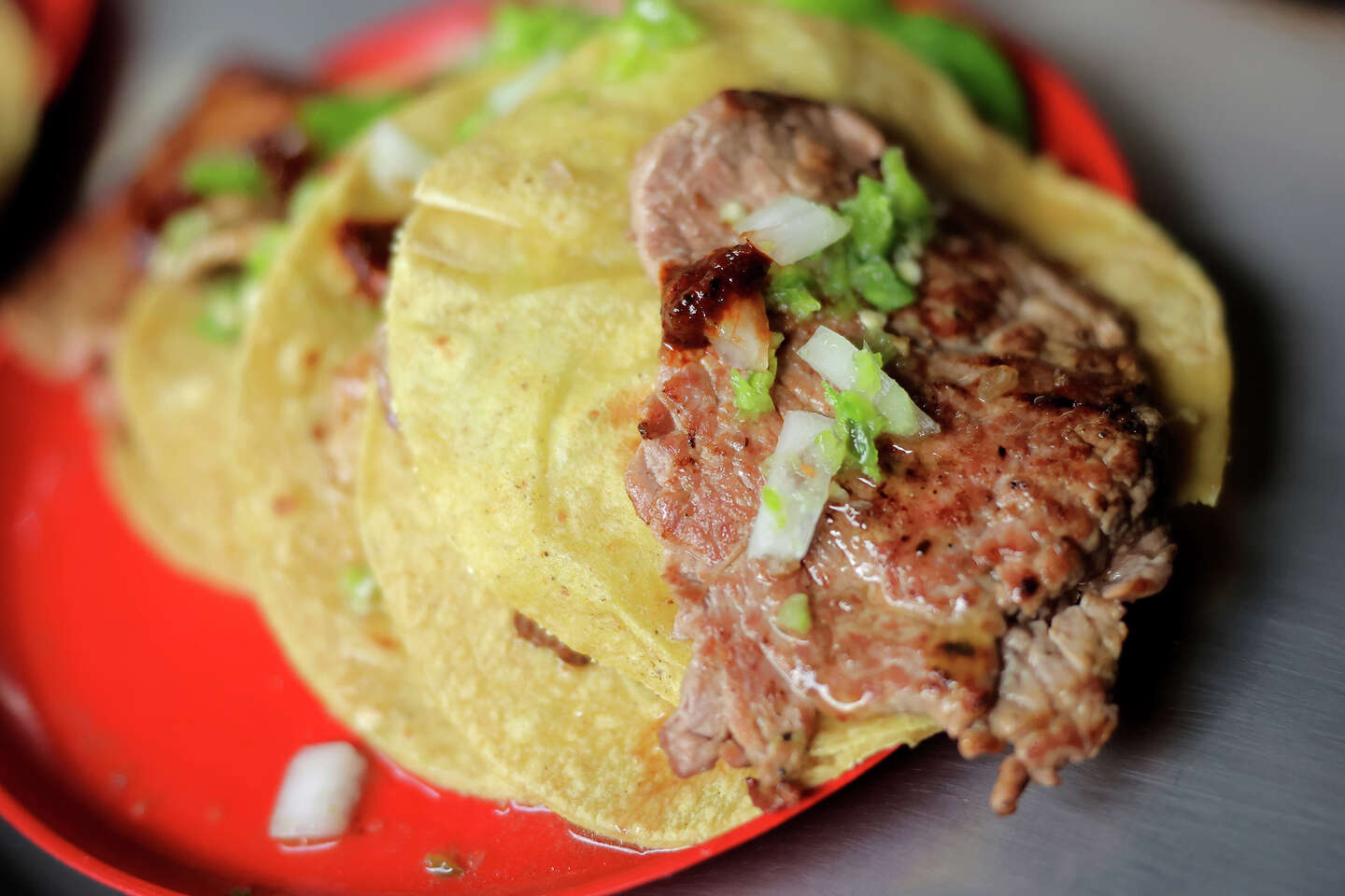 I flew 3 hours from Calif. to try the world's only Michelin taco stand